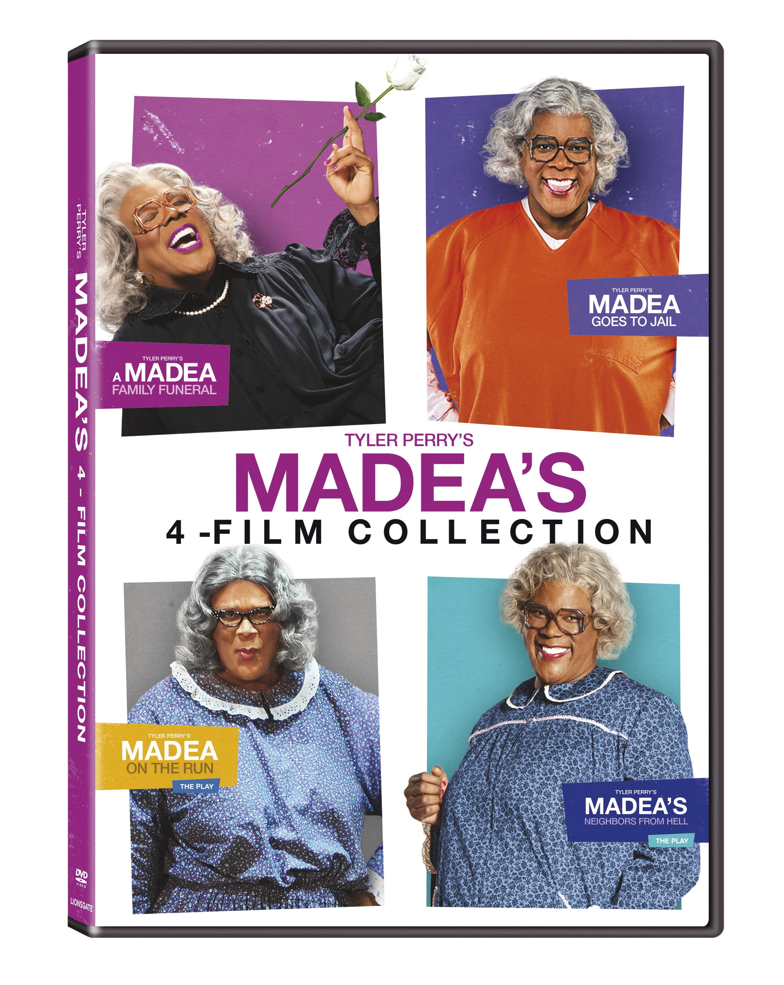 LIONSGATE Tyler Perry Madeas 4 Film Collection (DVD) - Walmart.com