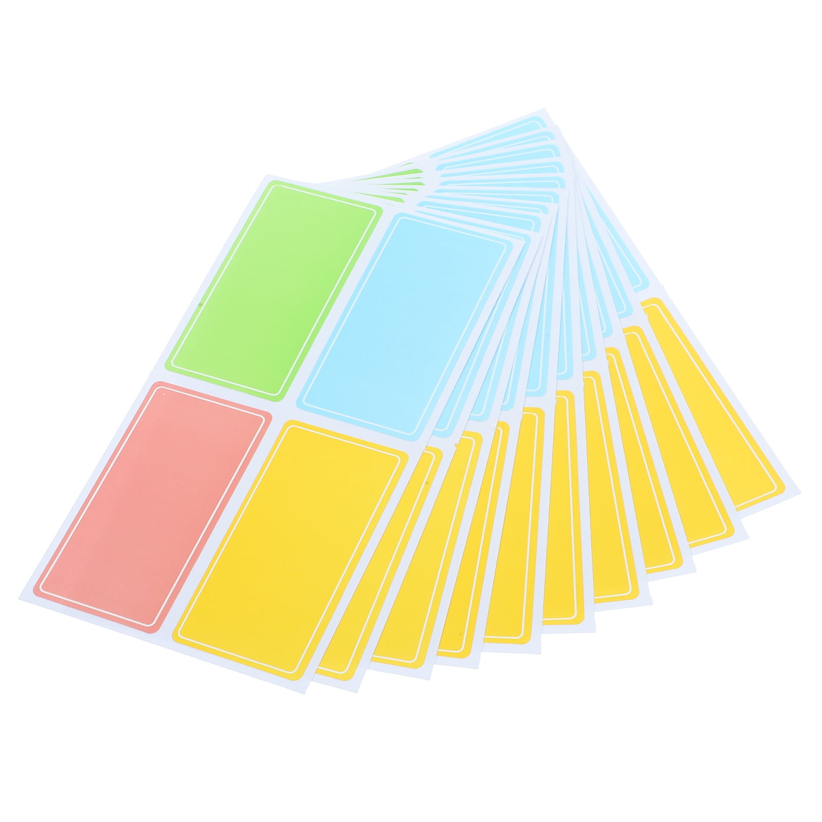 LIOOBO 120Pcs Label Stickers Blank Label Stickers Classification ...
