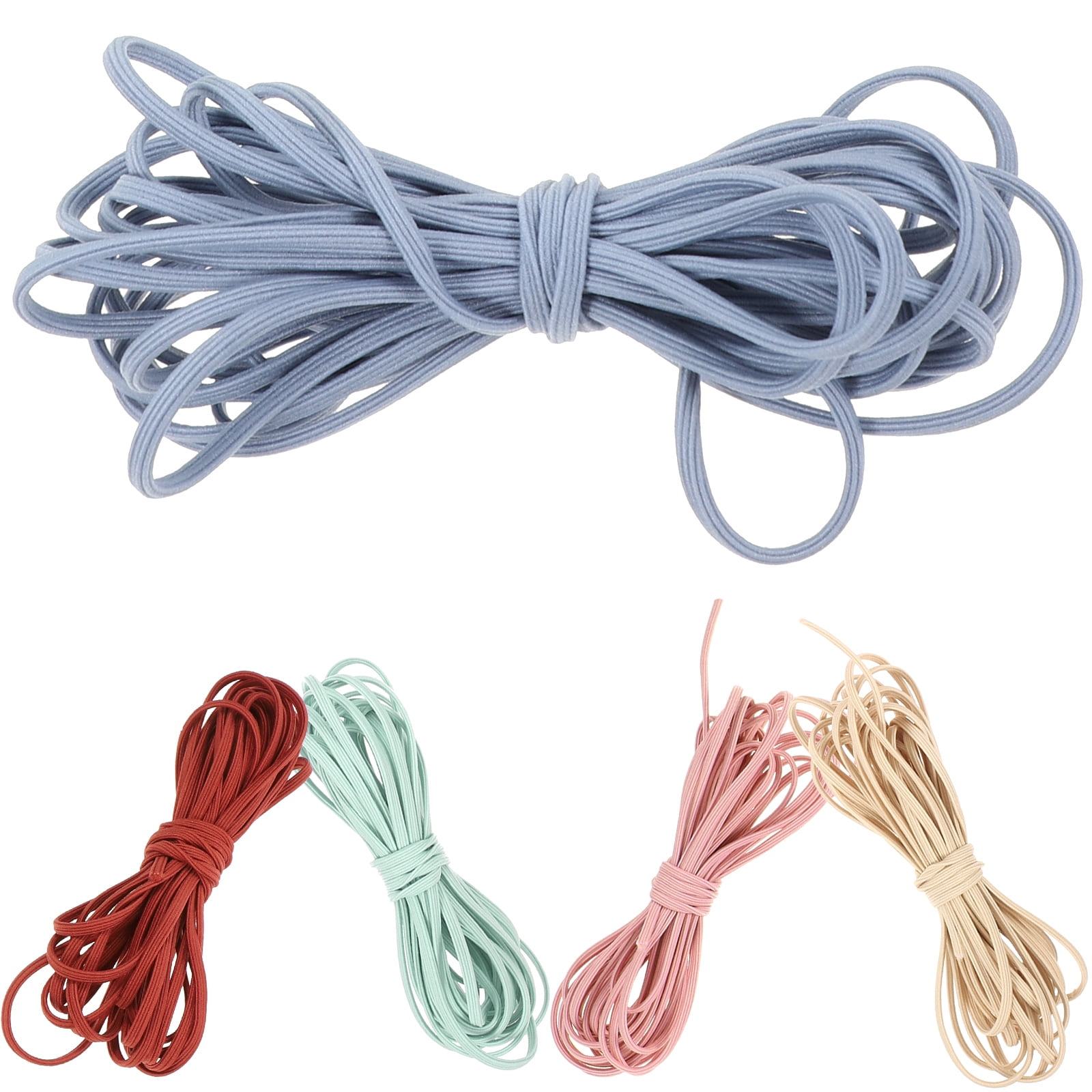 LIOOBO 5 Pcs Bracelet Elastic Thread Rubber Band Stretchy Cord for ...