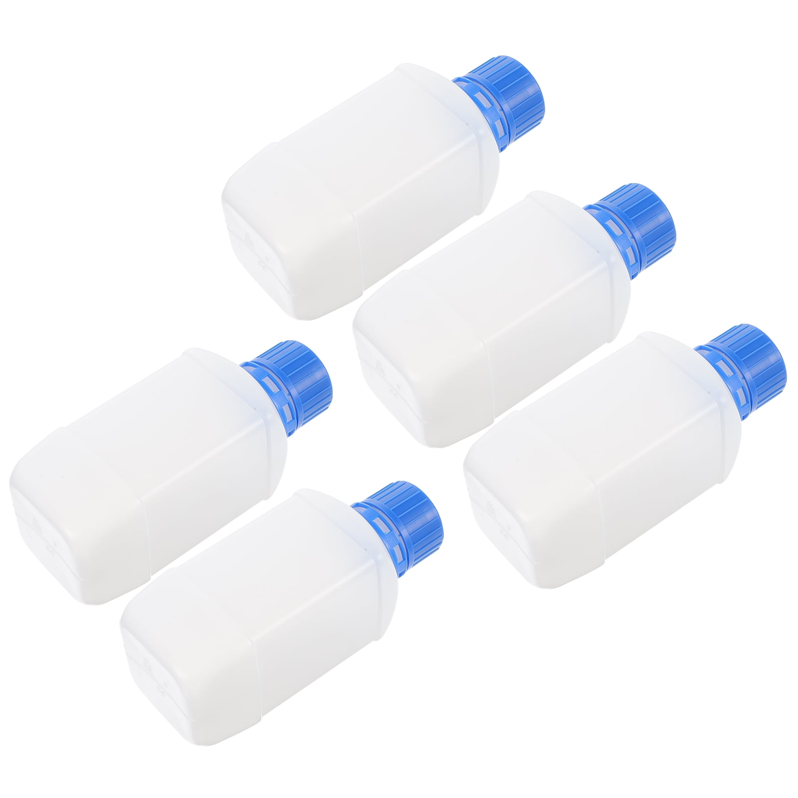LIOOBO 5 Pcs Dispenser Reagent Plastic Bottle Storage Laboratory ...