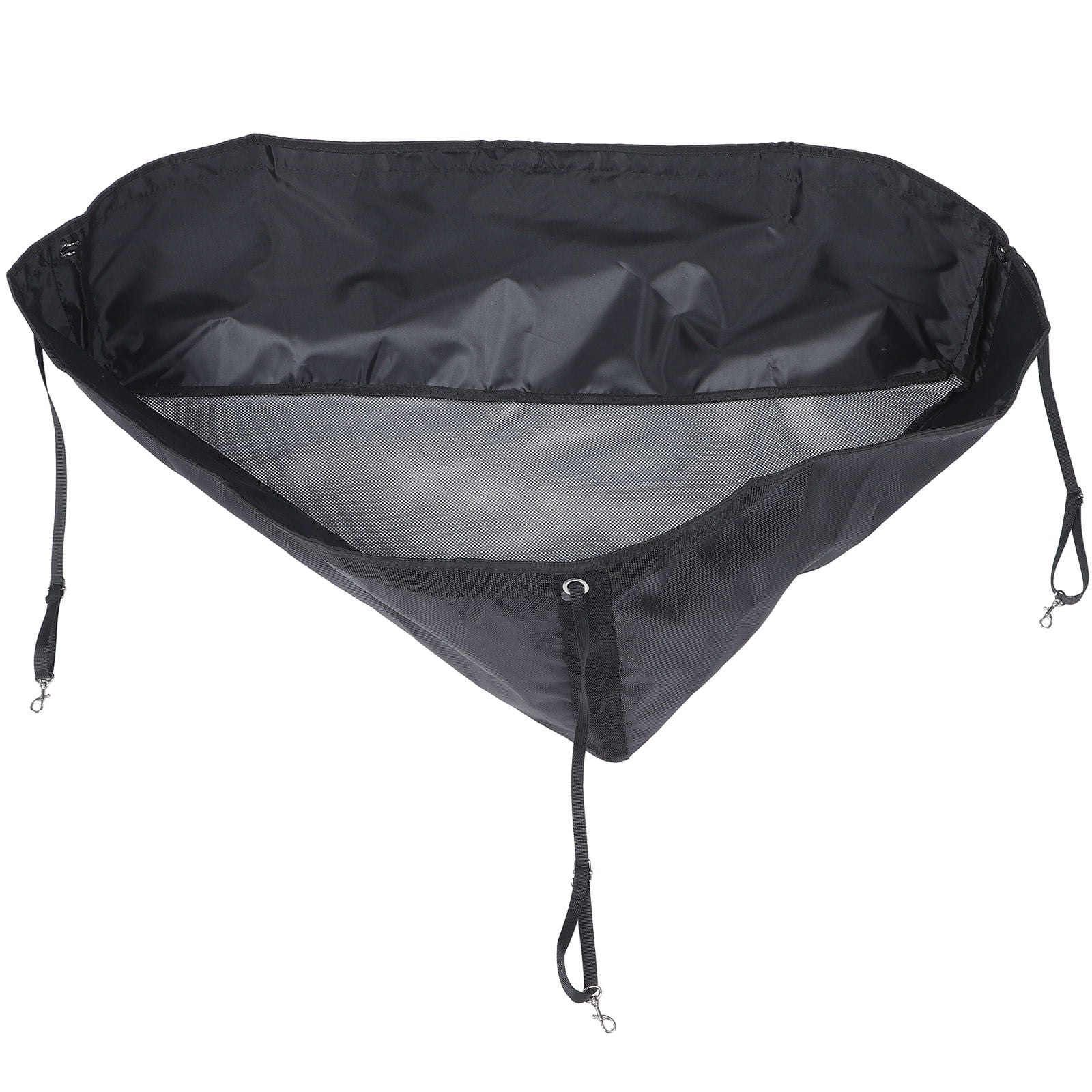 LIOOBO Horse Hay Feeder Bag Corner Feeder Black 1Set Nylon Easy to ...