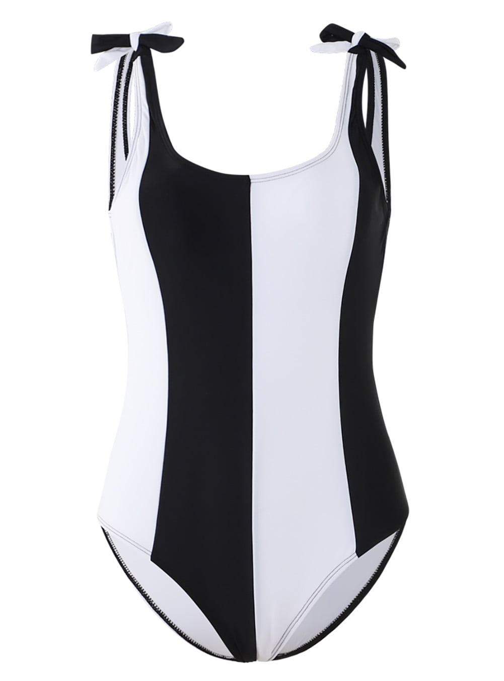 LIORA Women’s Retro Classic High Cut Low Back One Piece Swimwear ...