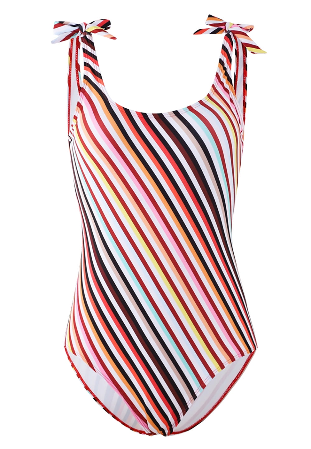 LIORA Women’s Retro Classic High Cut Low Back One Piece Swimwear ...