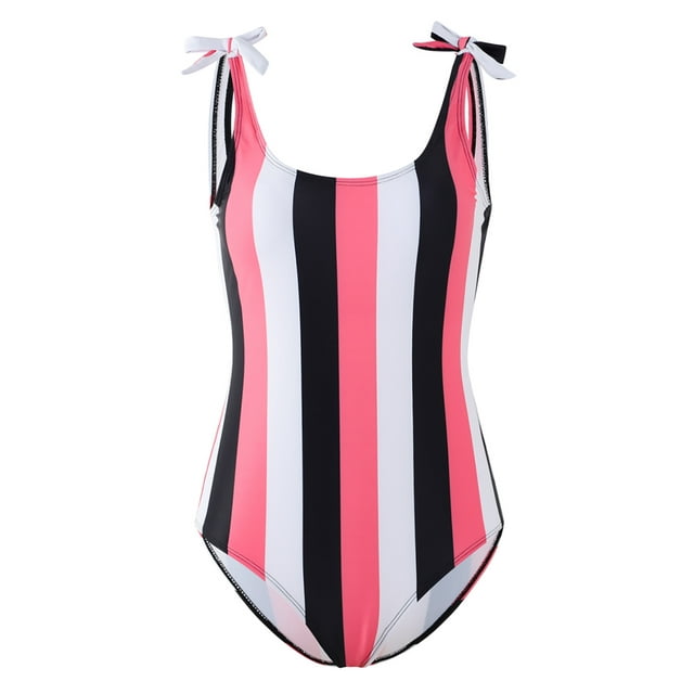 LIORA Women’s Retro Classic High Cut Low Back One Piece Swimwear ...