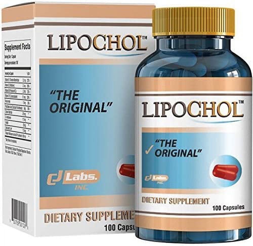 LIPOCHOL Herbs Repair Formula, Liver Detox Supplement, Milk Thistle ...