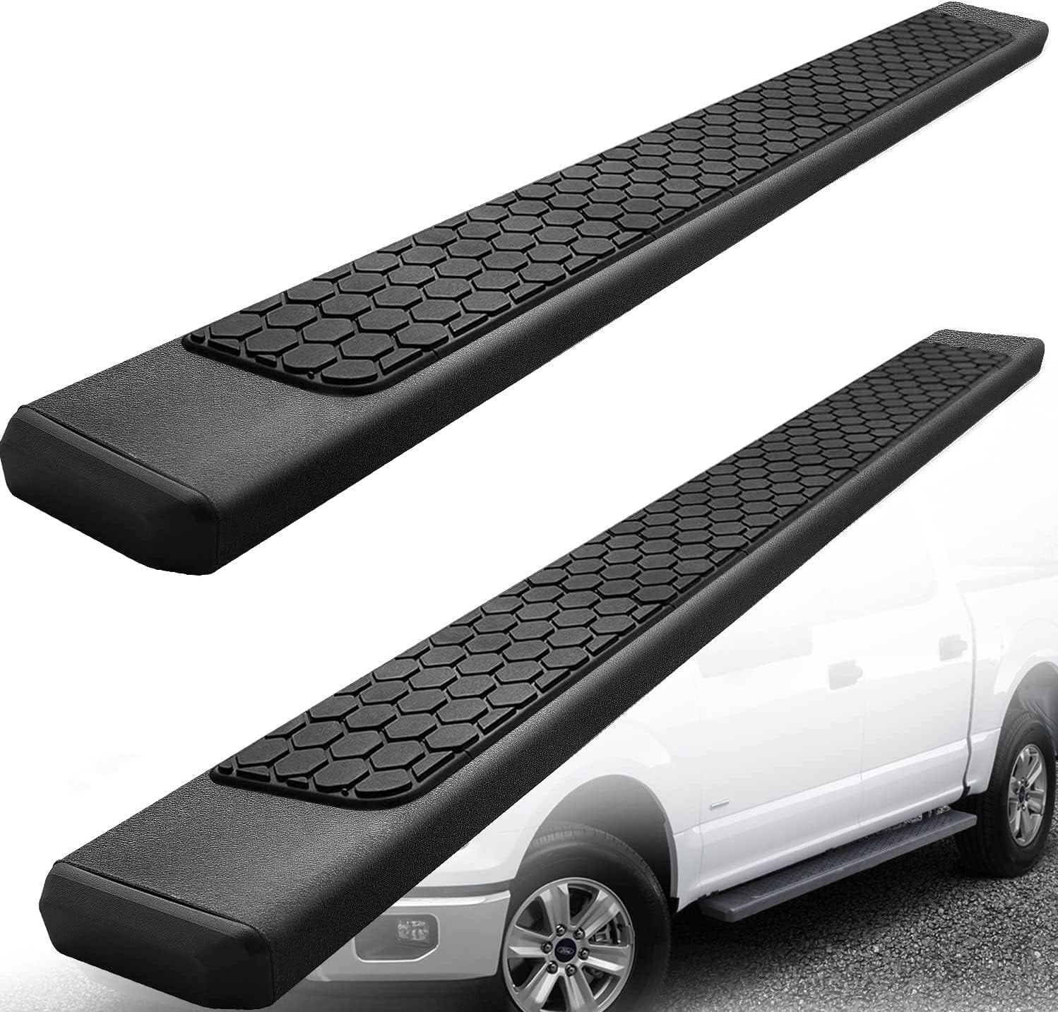 LIQI 6.5\u201dSide Steps Running Boards Compatible with 2015-2025 Chevy Colorado/GMC Canyon Crew ...