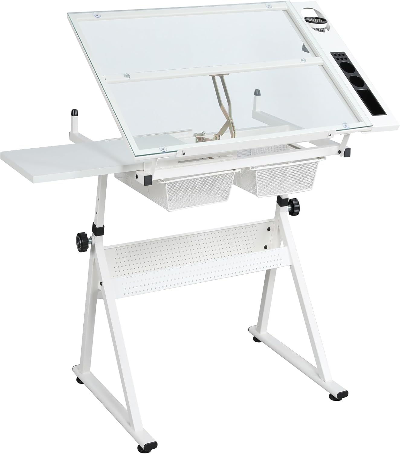 LIQI Drafting Desk, Height Adjustable Drafting Table Versatile Art ...