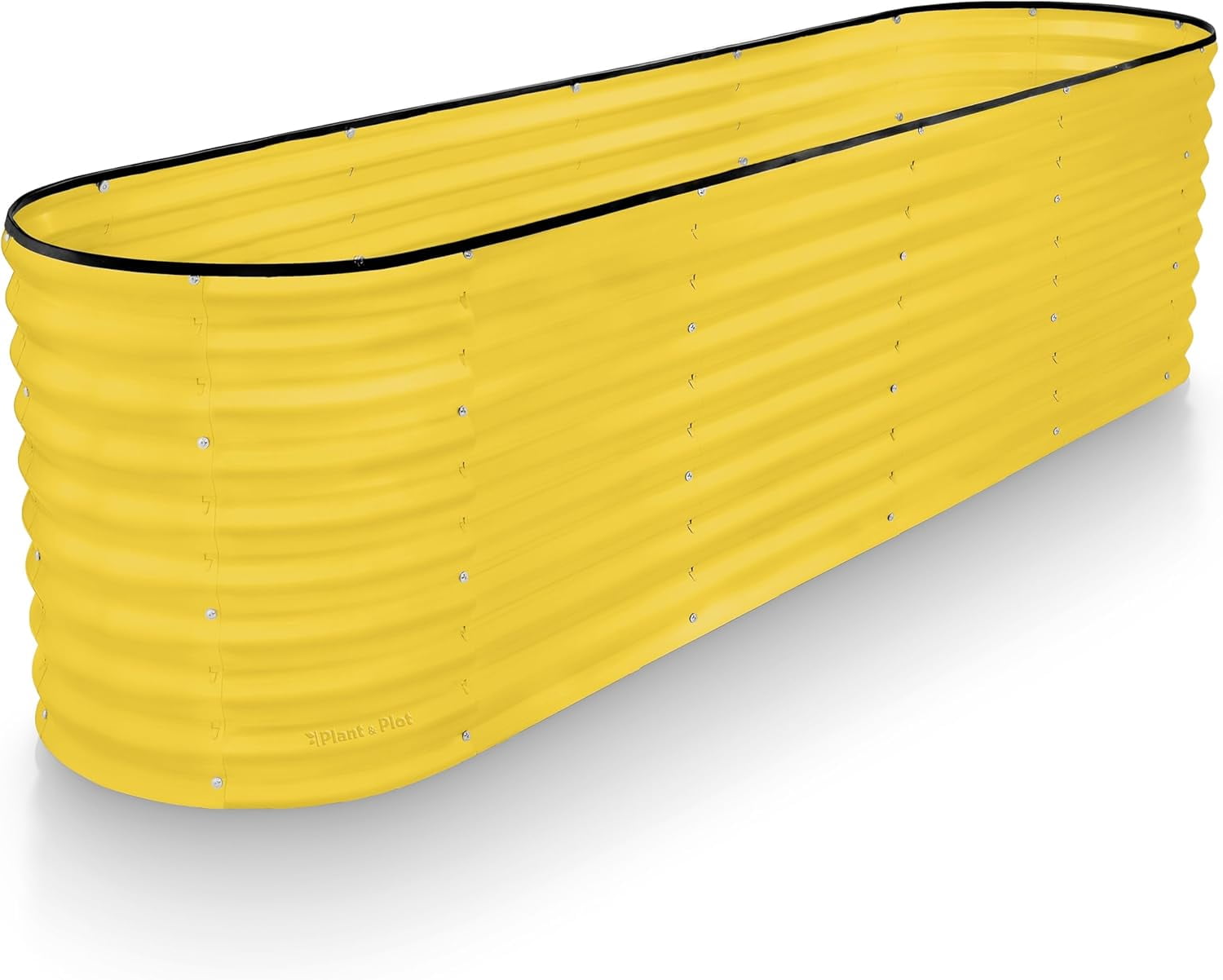 LIQI Galvanized Raised Garden Beds Outdoor // 8×2×2 ft Planter Raised Beds for Gardening ...