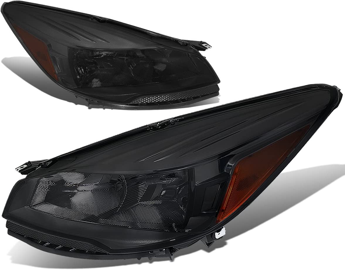 LIQI Headlights Assembly Compatible with 2013-2016 Ford Escape, Halogen ...