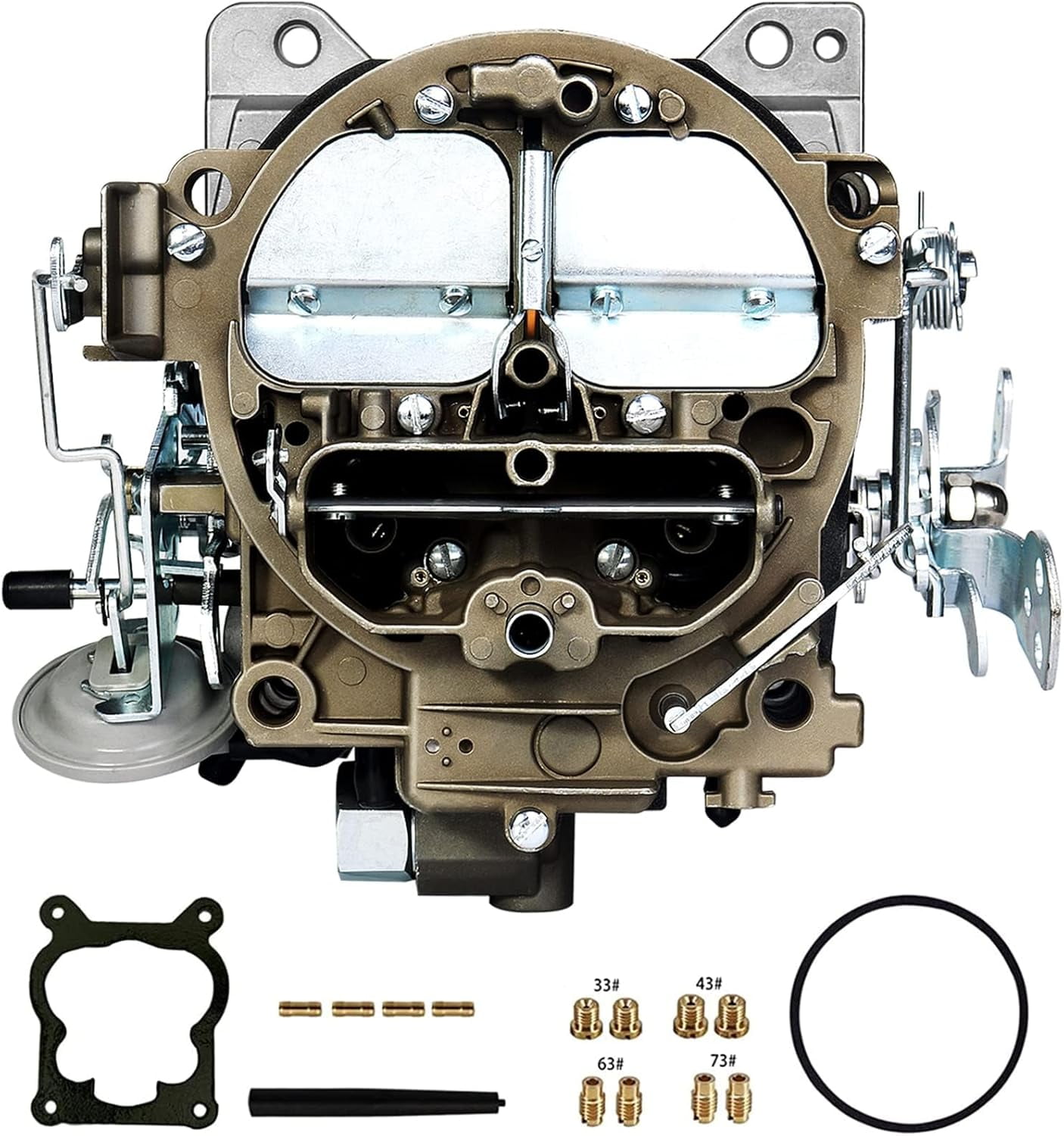 LIQI Rochester Quadrajet Carburetor 4 Barrel For Chevy 1966-1973 327 ...