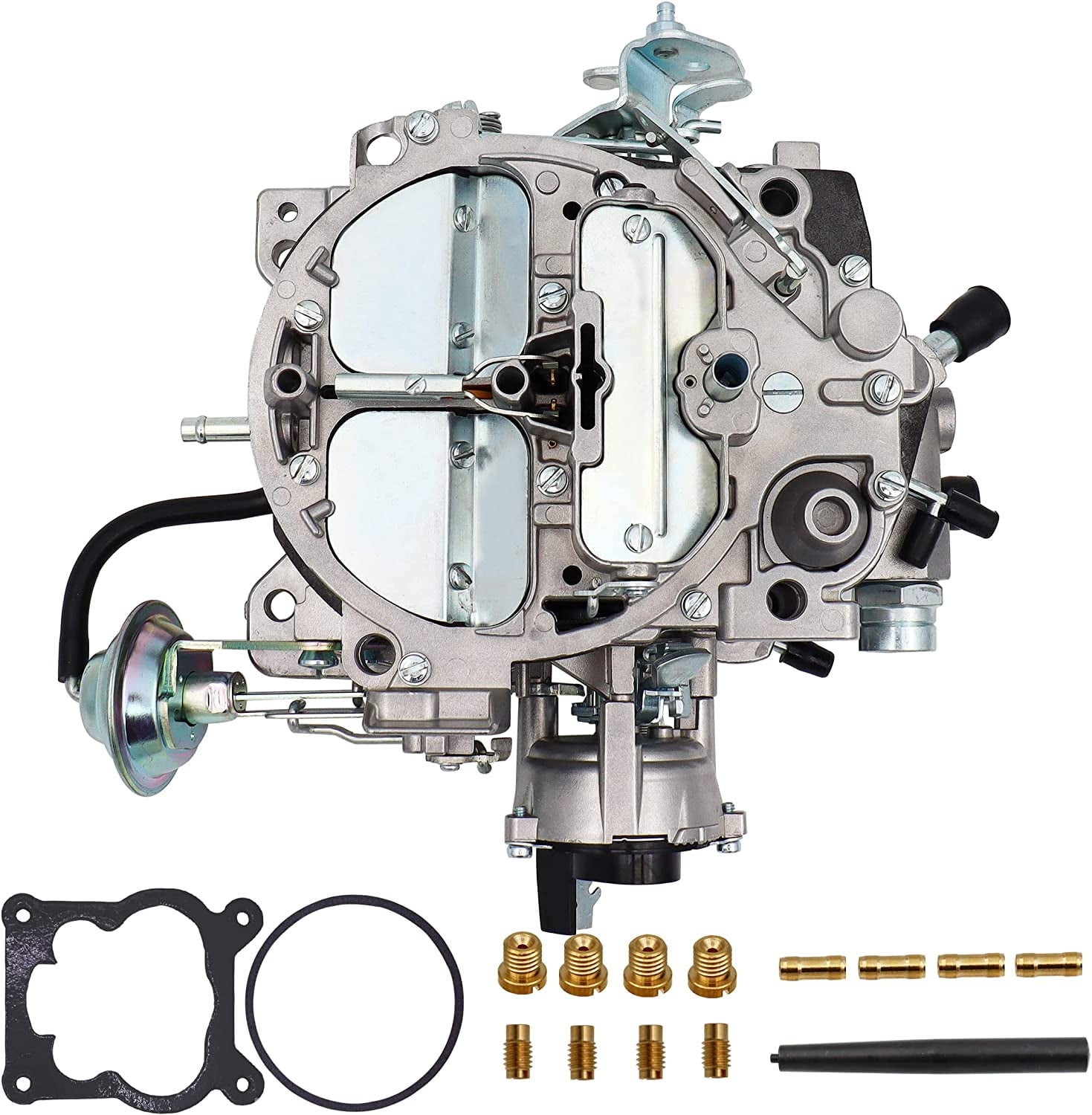 LIQI Rochester Quadrajet Carburetor New 4 Barrel for 1904R 1906R 4MV ...