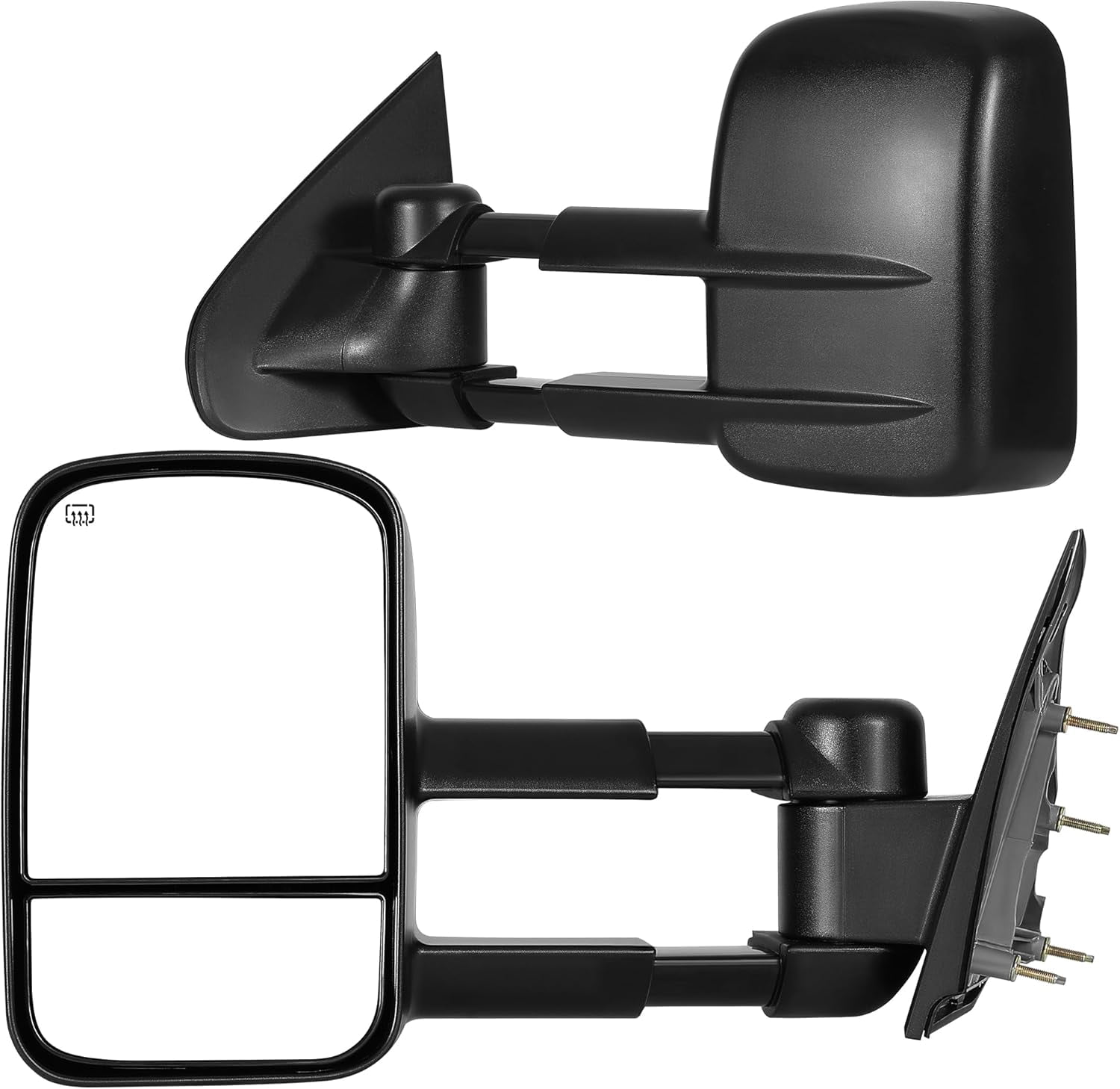 LIQI Towing Mirrors Compatible with 2014 2015 2016 2017 2018 Silverado ...