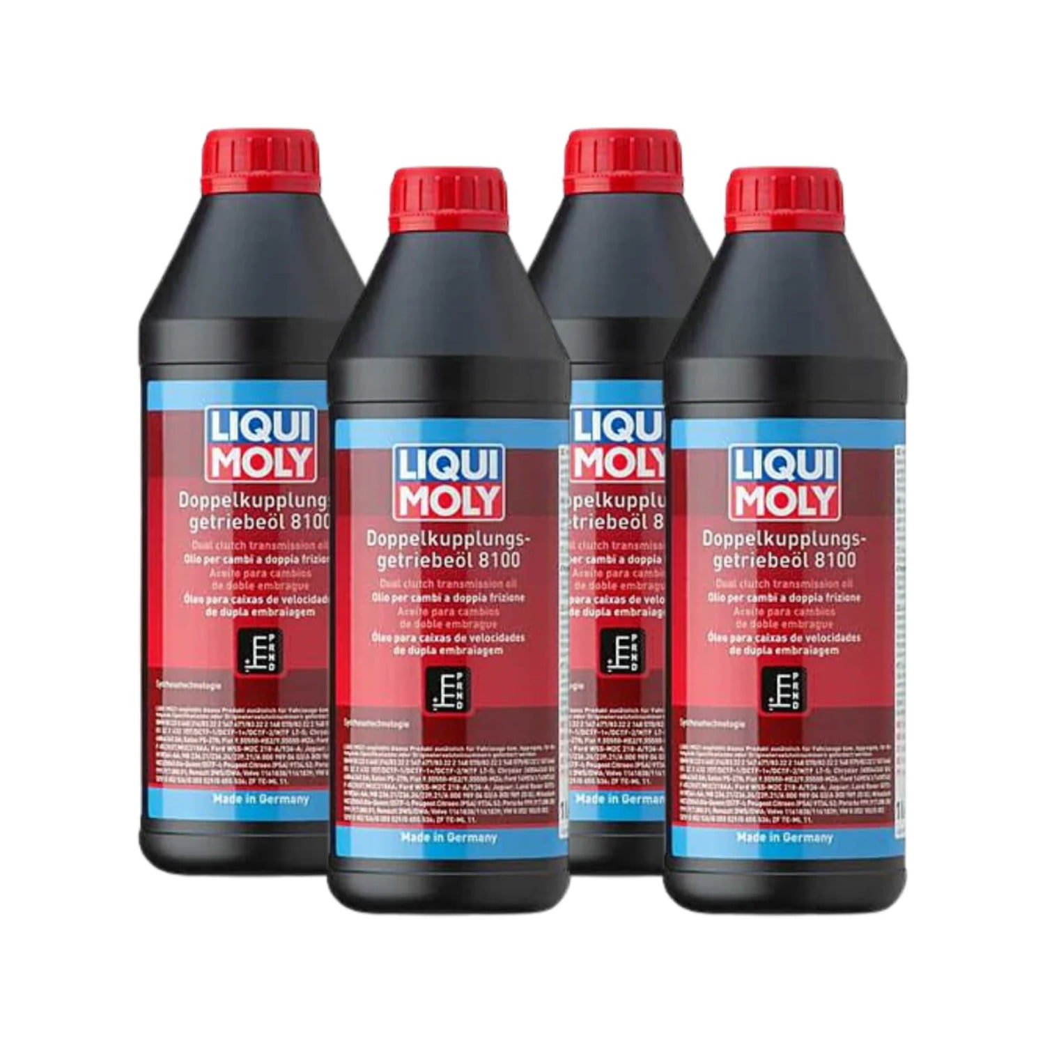LIQUI MOLY 8103 Dual Clutch Transmission Fluid LM-3640 1L 4 Pack ...