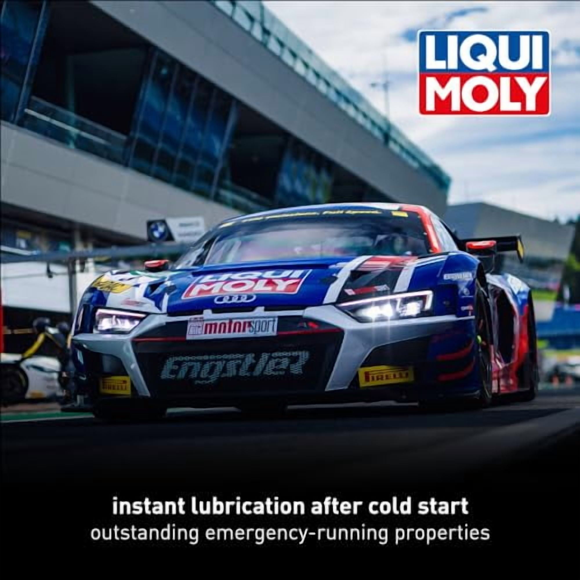 LIQUI MOLY MoS2 Antifriction SAE 10W-40 | 5 L | Part -synthetic engine ...