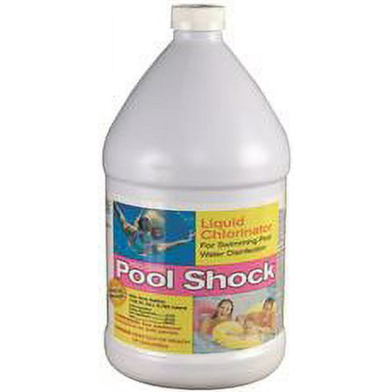 Case Liquid Chlorine Pool Shock, Sodium Hypochlorite, NSF, 43% OFF