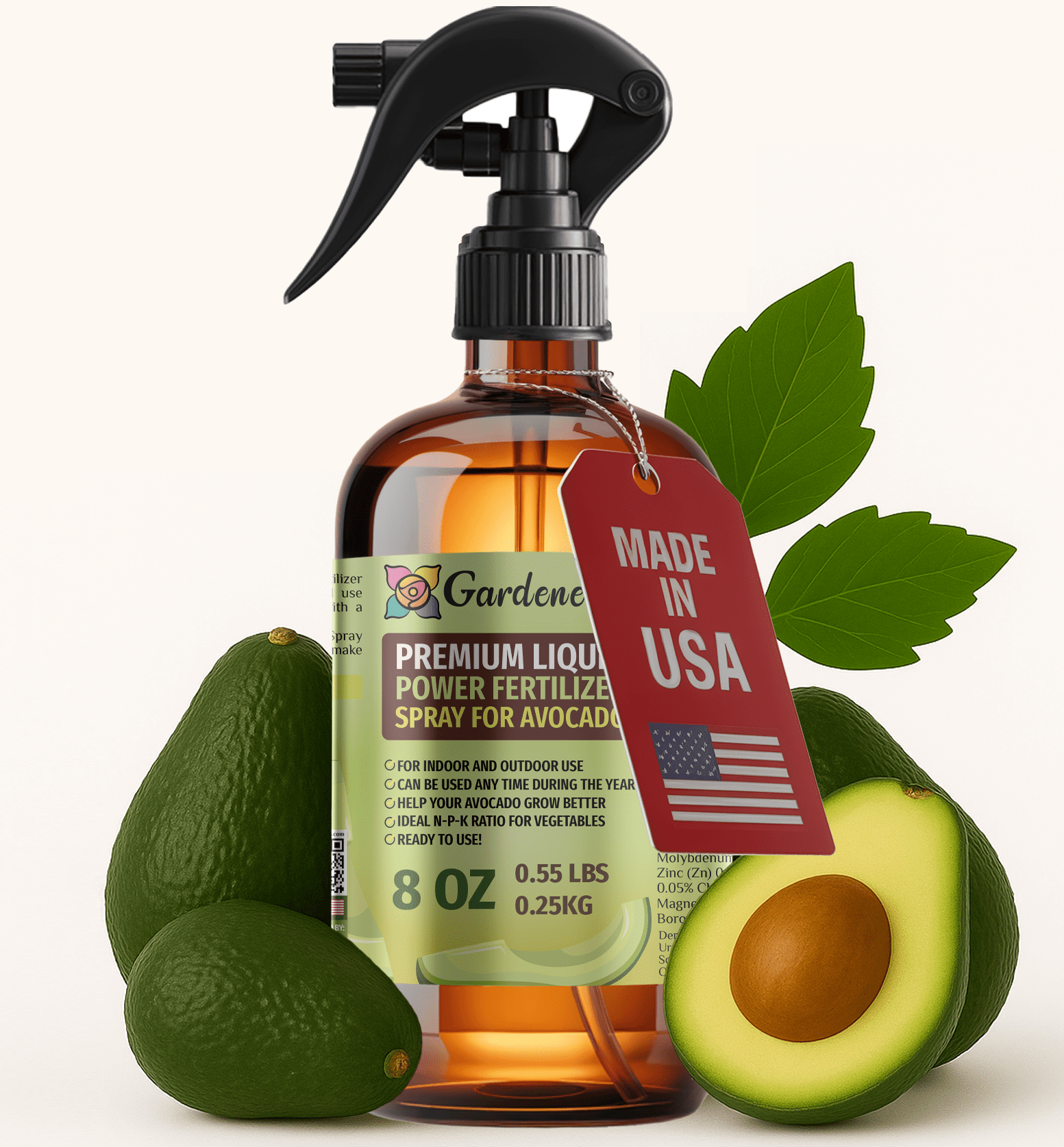 ⭐ LIQUID POWER Avocado Fertilizer Spray – Ready-to-Use Liquid Plant ...