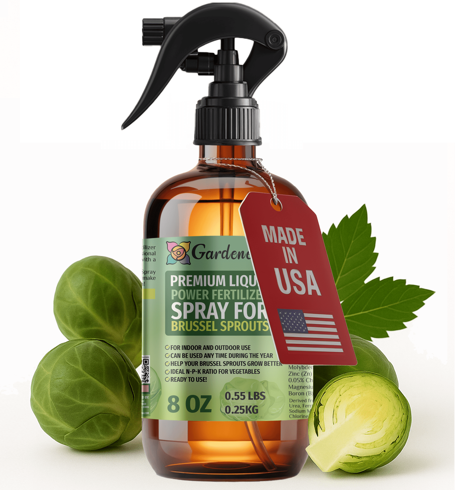 ⭐ LIQUID POWER Brussel Sprout Fertilizer Spray – Ready-to-Use Liquid ...