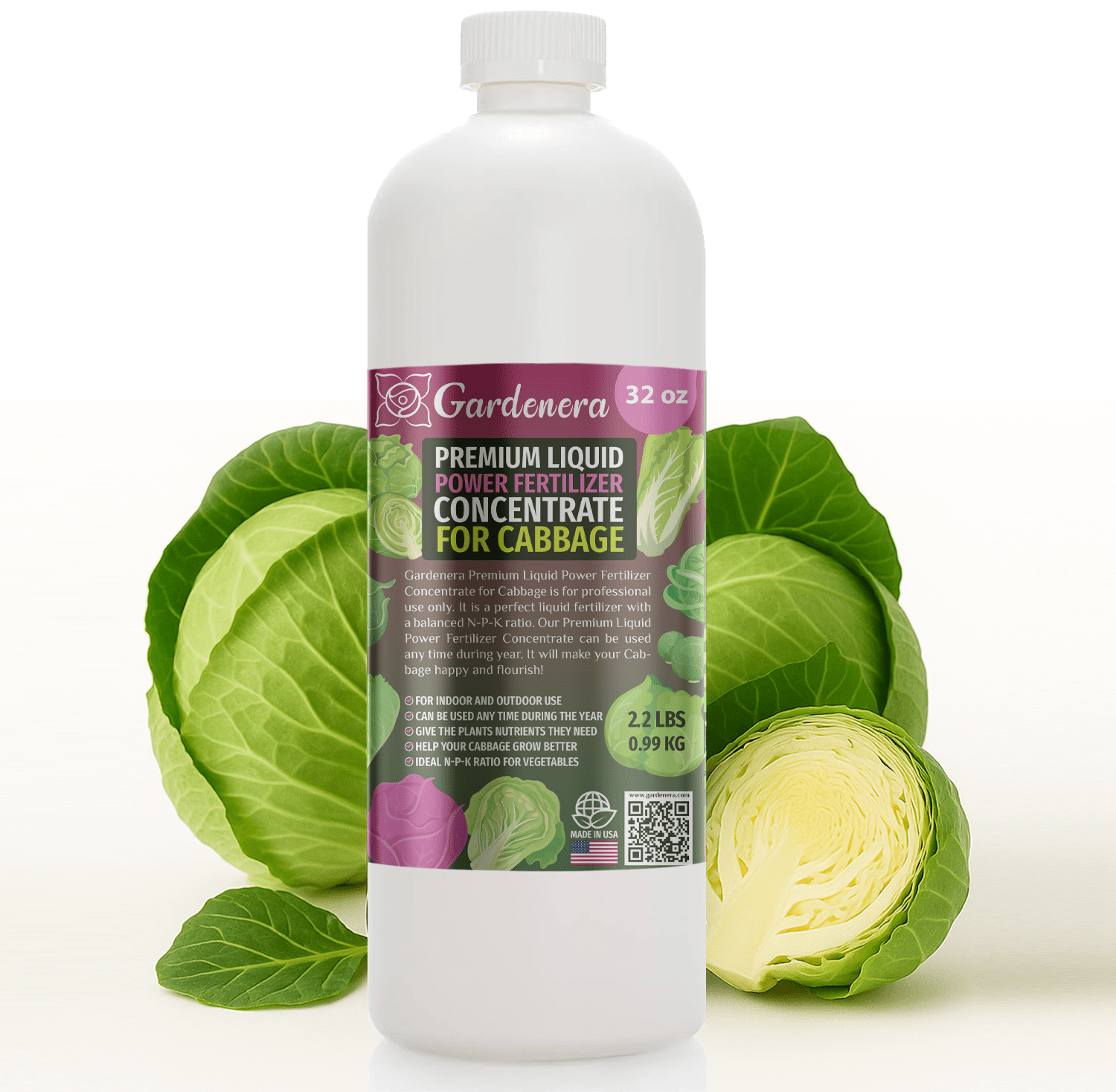 ⭐ LIQUID POWER Cabbage Fertilizer - Premium Liquid Plant Food for ...