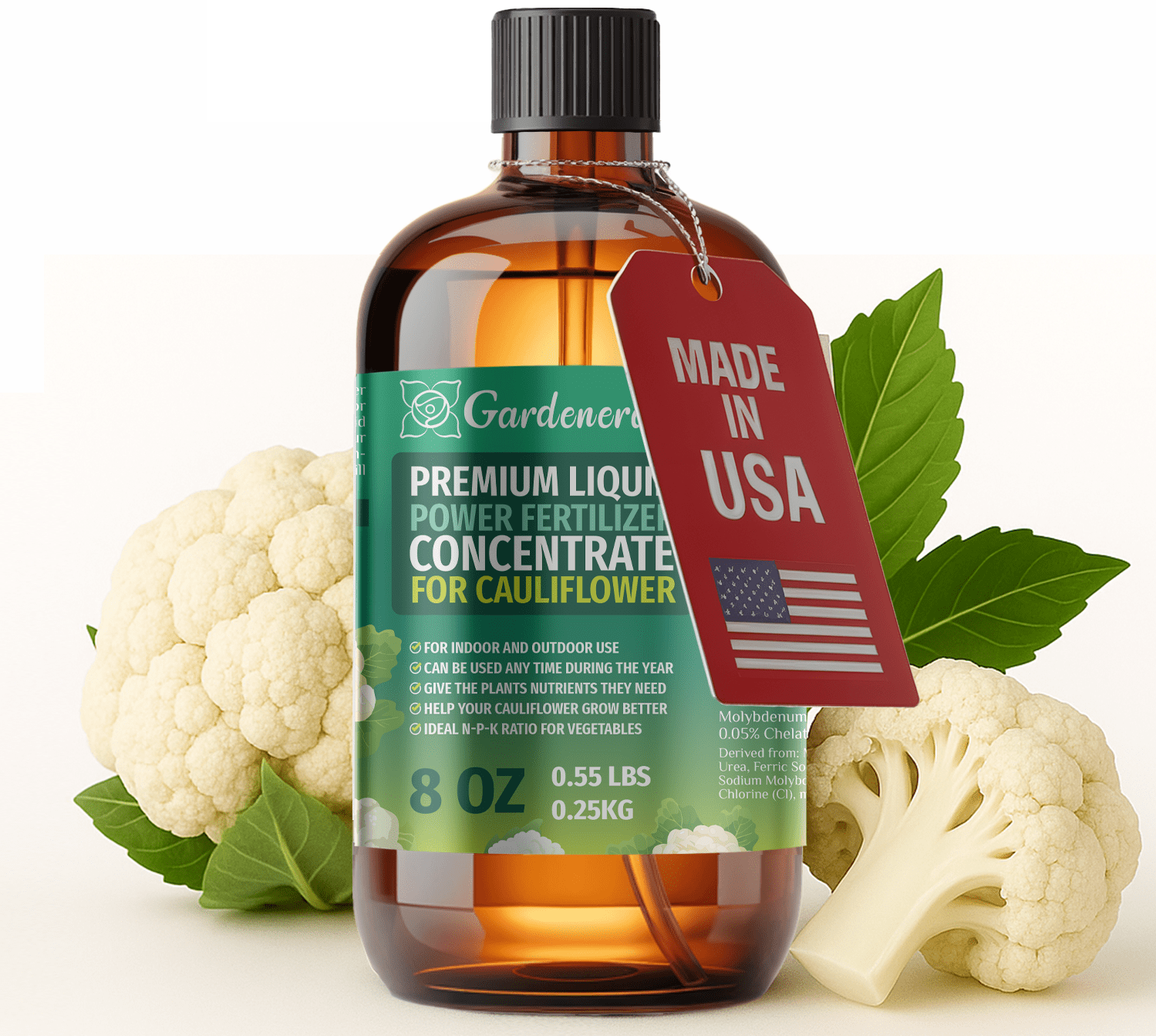 ⭐ LIQUID POWER Cauliflower Fertilizer - Professional Liquid Plant Food ...