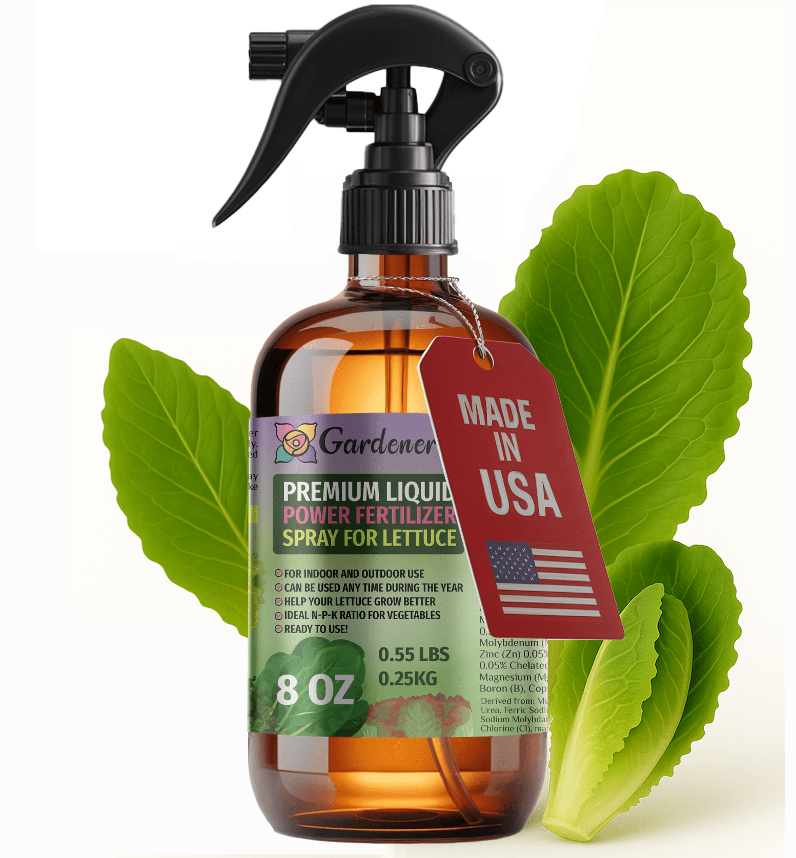 ⭐ LIQUID POWER Lettuce Fertilizer Spray – Ready-to-Use Liquid Plant ...