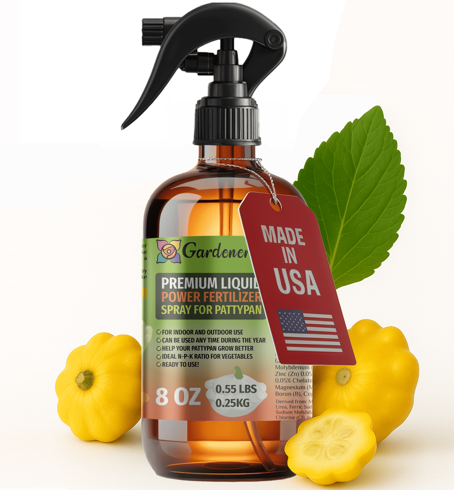 ⭐ LIQUID POWER Pattypan Fertilizer Spray – Ready-to-Use Liquid Plant ...