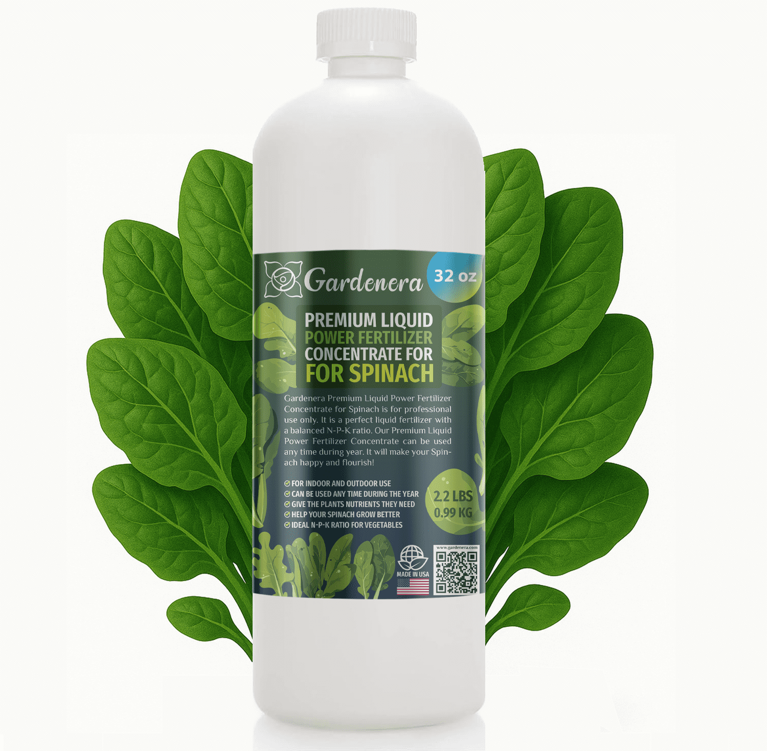 ⭐ LIQUID POWER Spinach Fertilizer - Premium Liquid Plant Food for ...