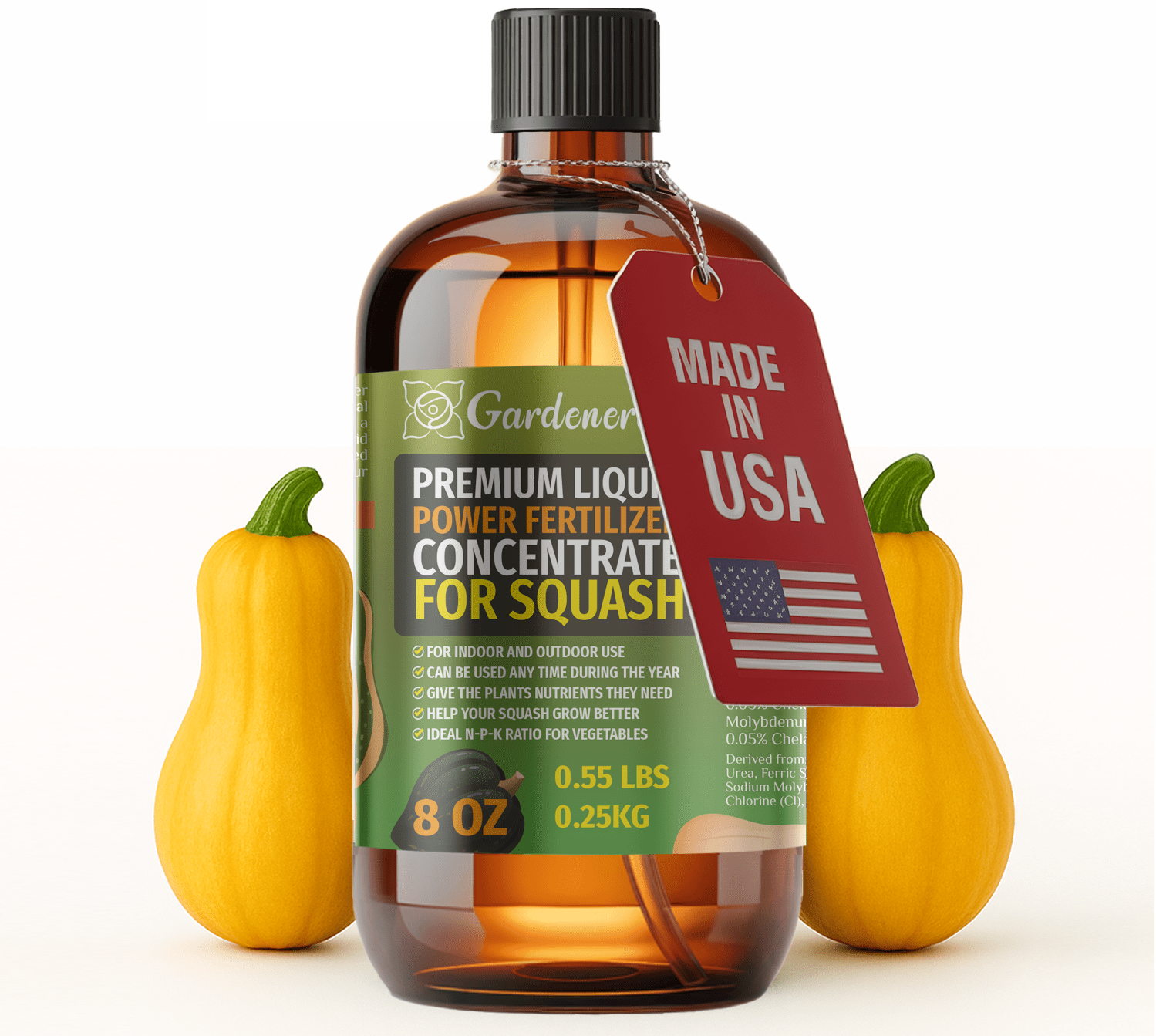 ⭐ LIQUID POWER Squash Fertilizer - Professional Liquid Plant Food for ...