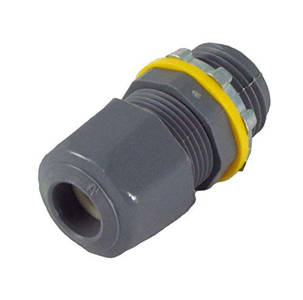 LIQUID TIGHT STRAIN RELIEF - 1/2 INCH NPT THREAD, W/1 ROUND HOLE FOR ...