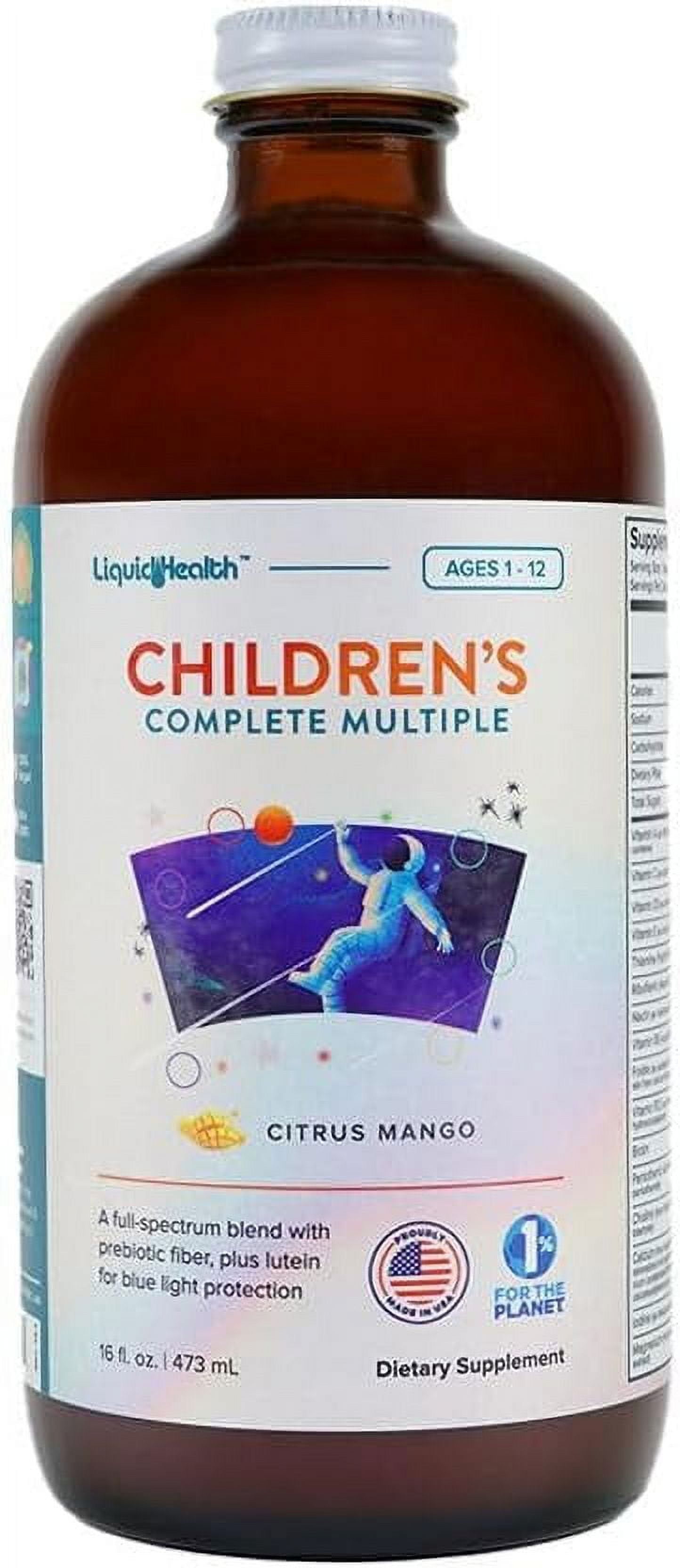LIQUIDHEALTH Children’s Complete Vitamin C Multivitamin Liquid Vitamins ...