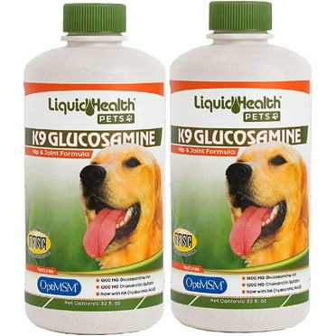 Liquid-Vet Hip & Joint Wellness Supplement for Dogs with Glucosamine ...