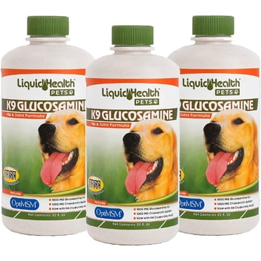 Liquid-Vet Hip & Joint Wellness Supplement for Dogs with Glucosamine ...