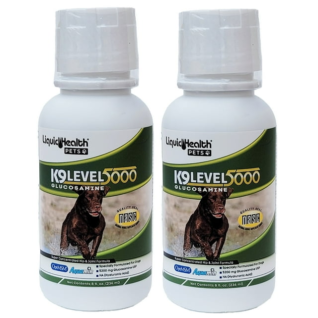 LIQUIDHEALTH K9 Glucosamine - Hip & Joint Health Supplement for Dogs ...