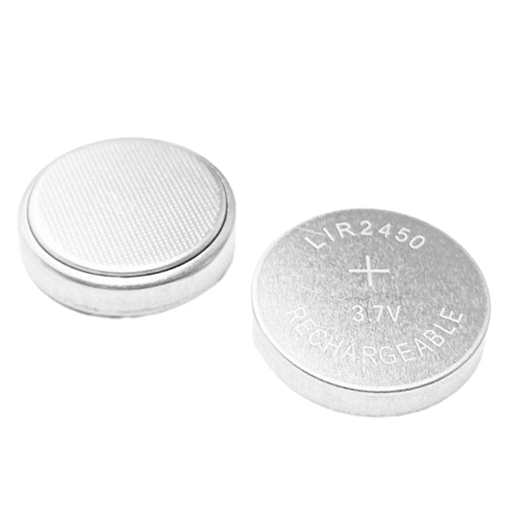 LIR2450 3.6V 120mAh Lithium Button Cell For Watch Calculators Clock ...
