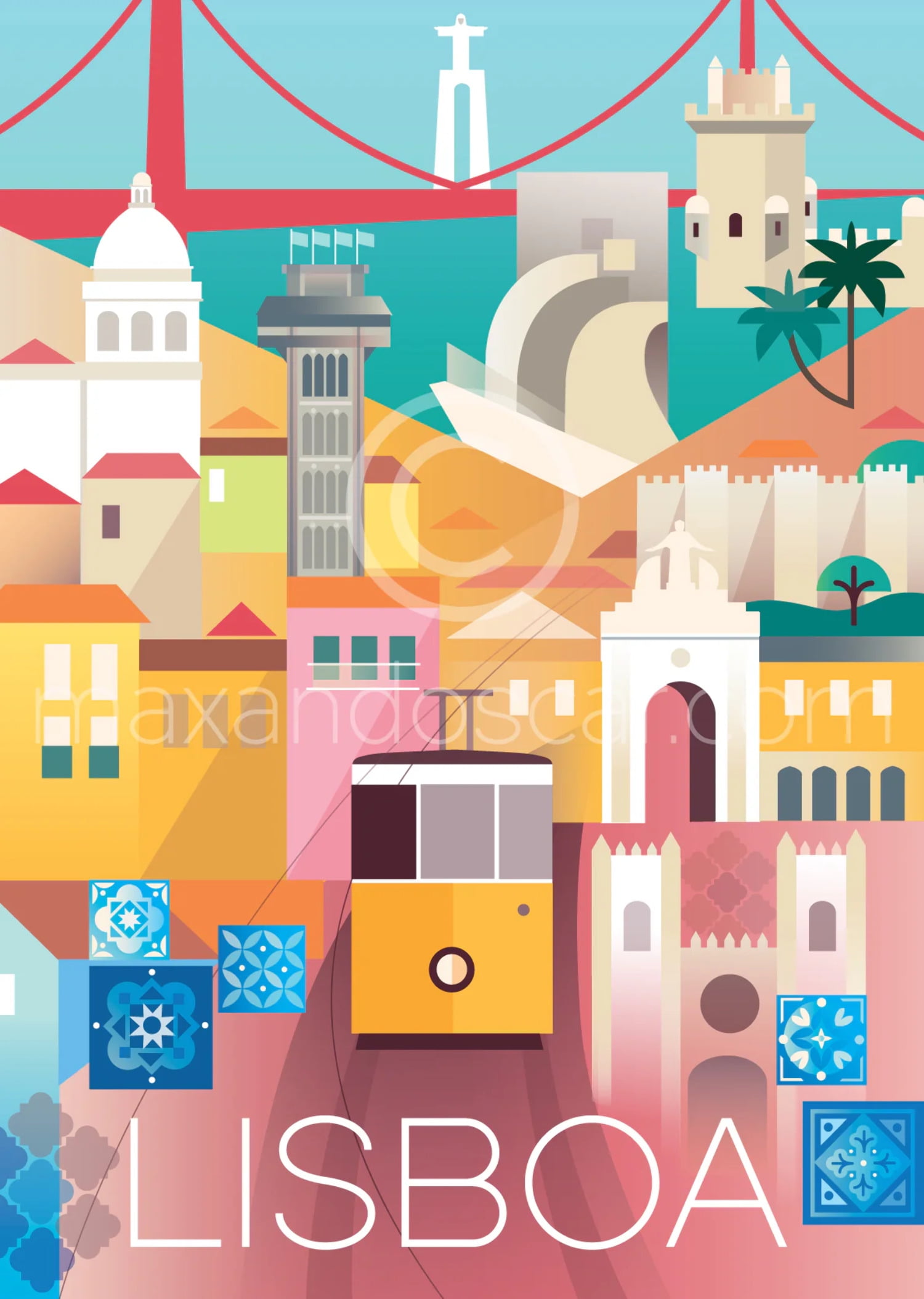 LISBON PRINT - Walmart.com