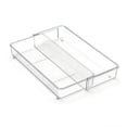 LISI Silverware Drawer Organizer, Expandable Clear Silverware Organizer ...