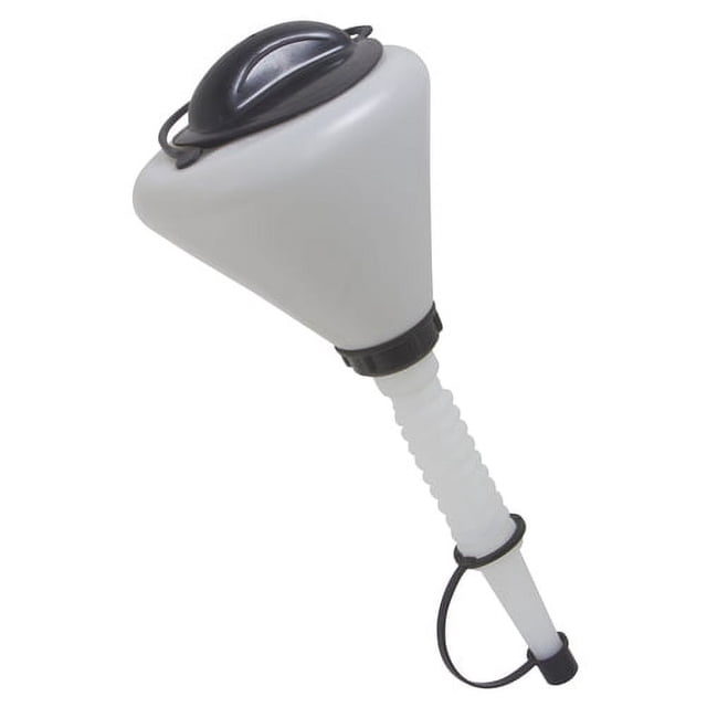 LISLE 19832 - PLASTIC FUNNEL WITH LID & CAP - Walmart.com