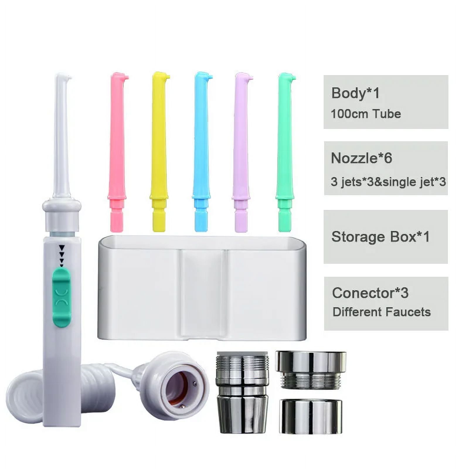 LISM Water Dental Flosser Faucet Oral Irrigator Floss Dental Irrigator ...