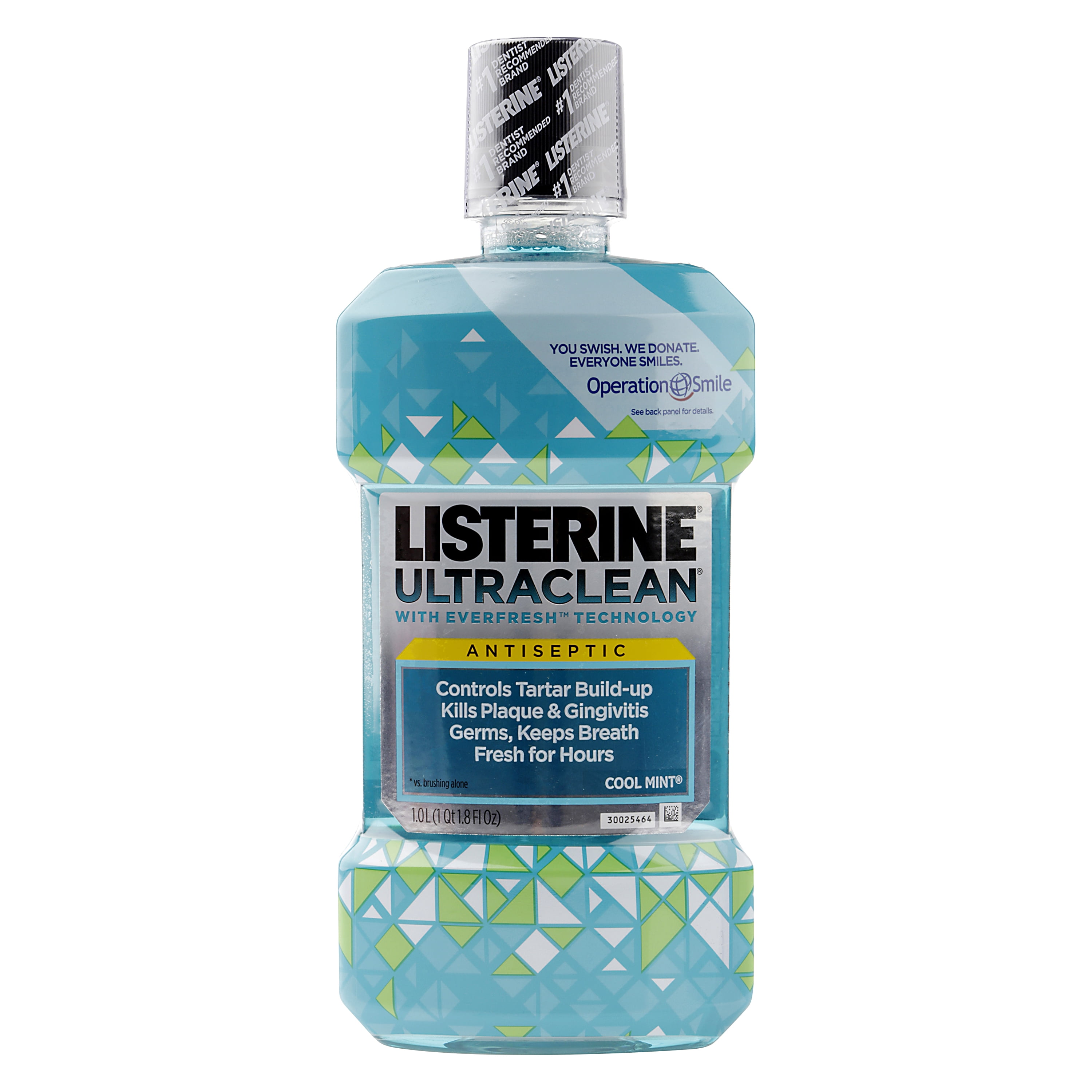 LISTERINE ULTRACLEAN Antiseptic Mouthwash - Walmart.com