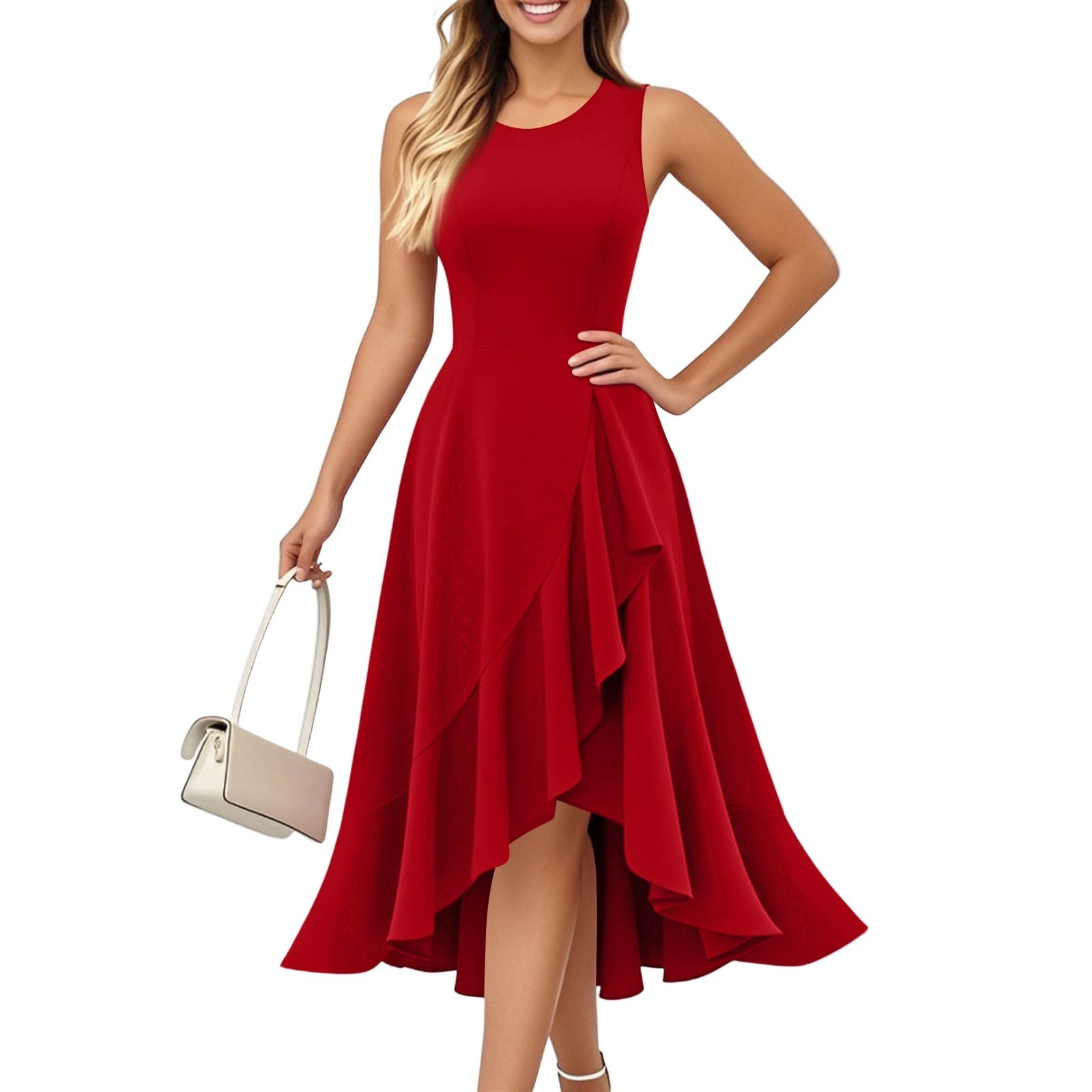 LISTHA Summer Cocktail Dresses for Women Formal Wedding Guest Dresses ...