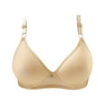 LISTHA Womens Adjustable Shoulder Straps Bra Unlined Non Underwire ...