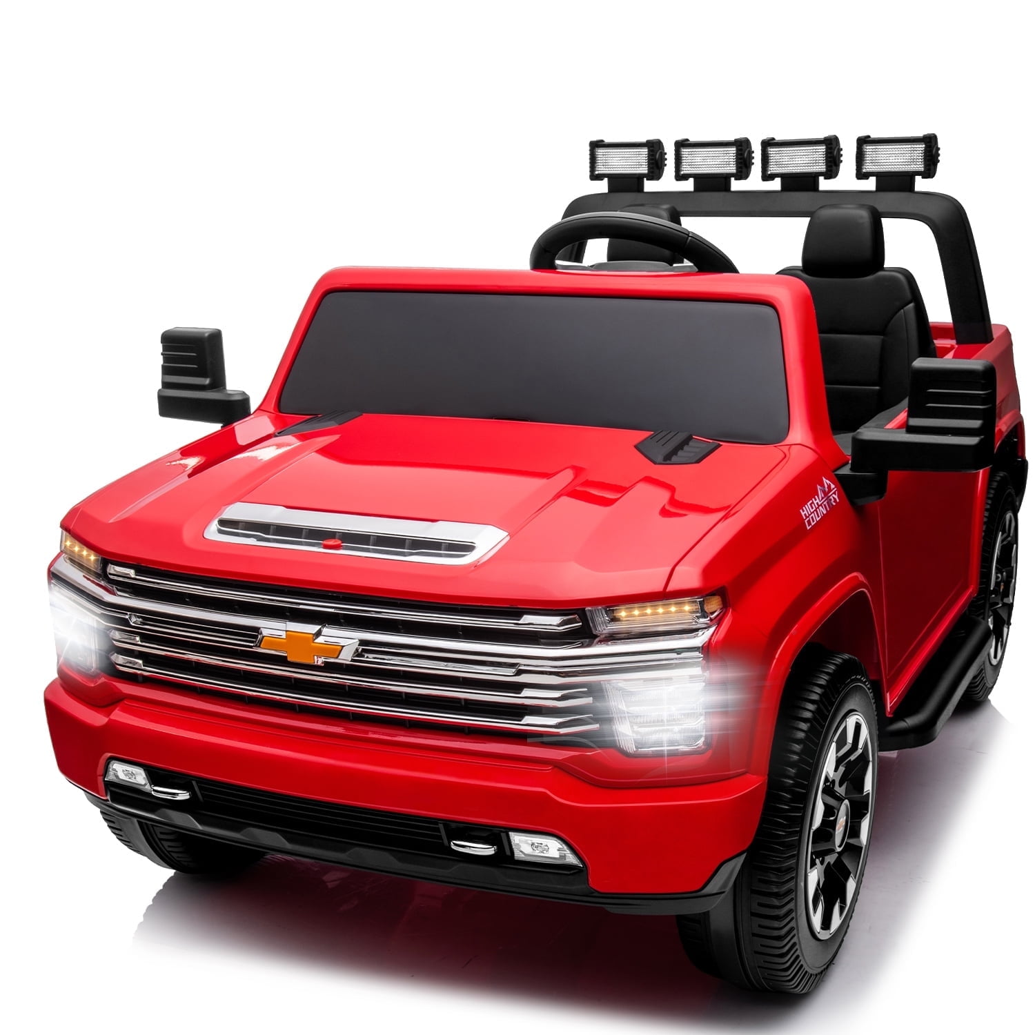 LISUEYNE Kids 24V Ride on Car, Silverado Truck for Boys Girls 3+, with ...