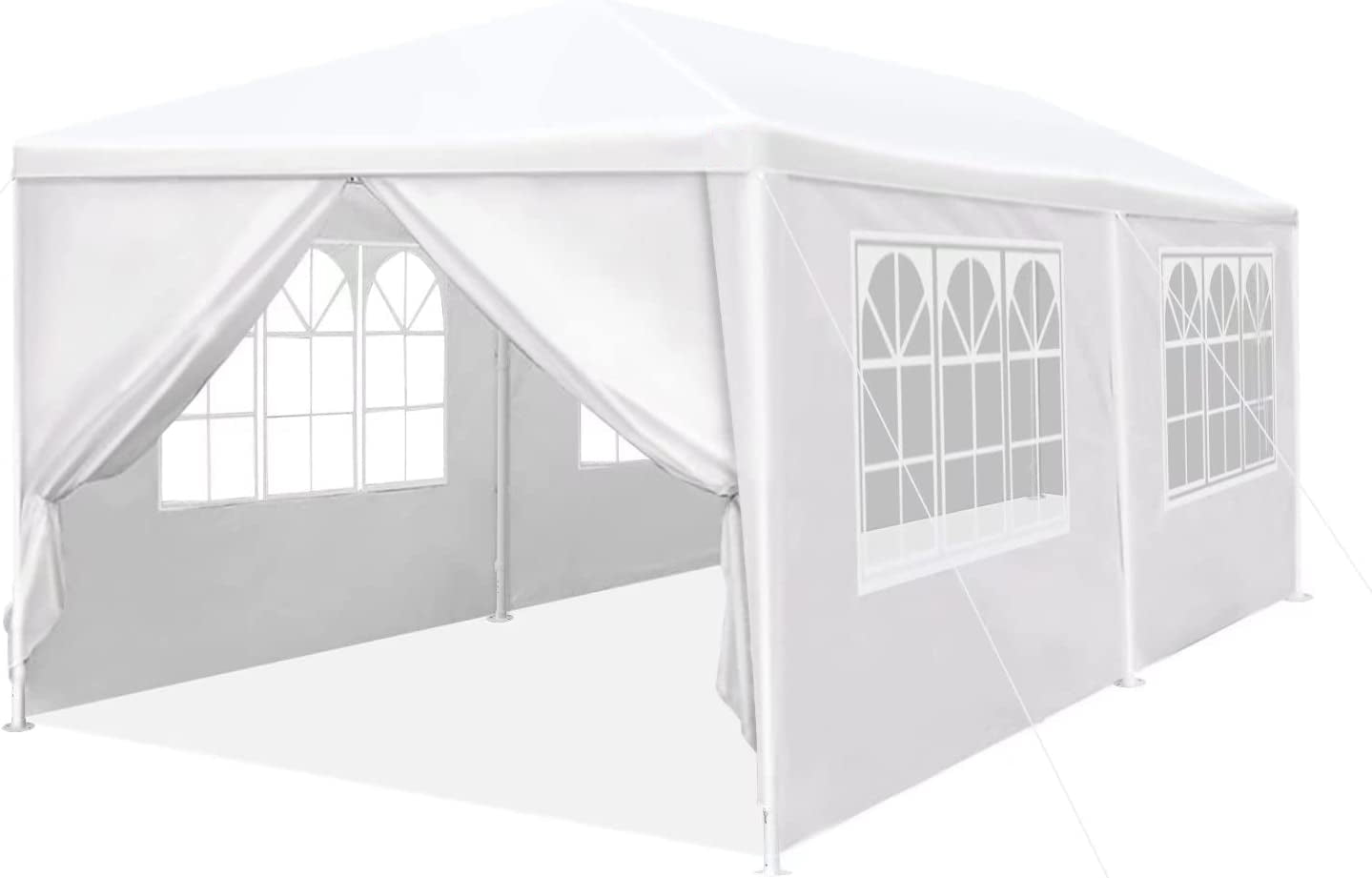 LISUEYNE Outdoor 10'x20' Heavy Duty Canopy Gazebo Outdoor Party Wedding ...