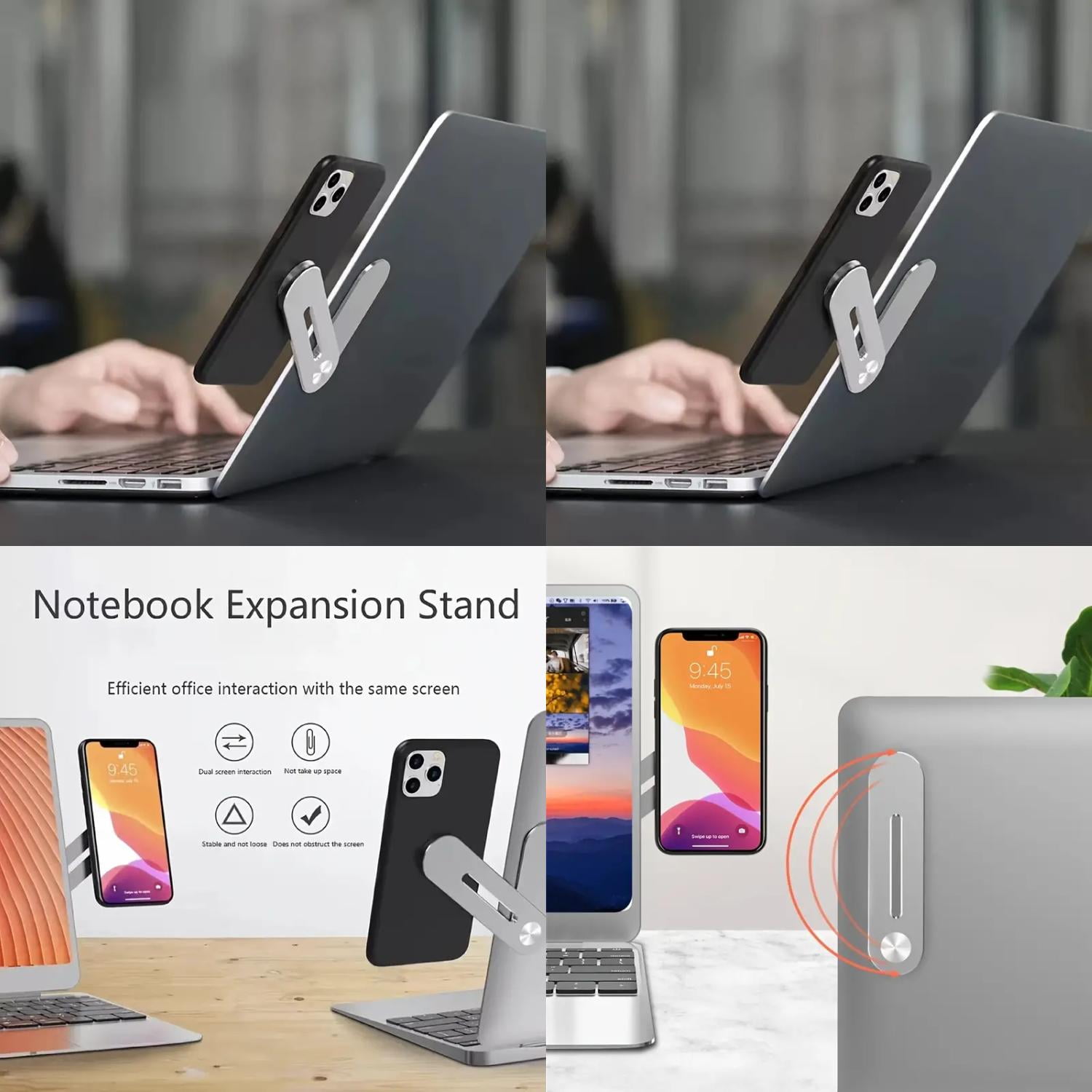 LISUJIM Aluminum Premium Slim Portable Adjustable Magnetic 2 In 1 ...