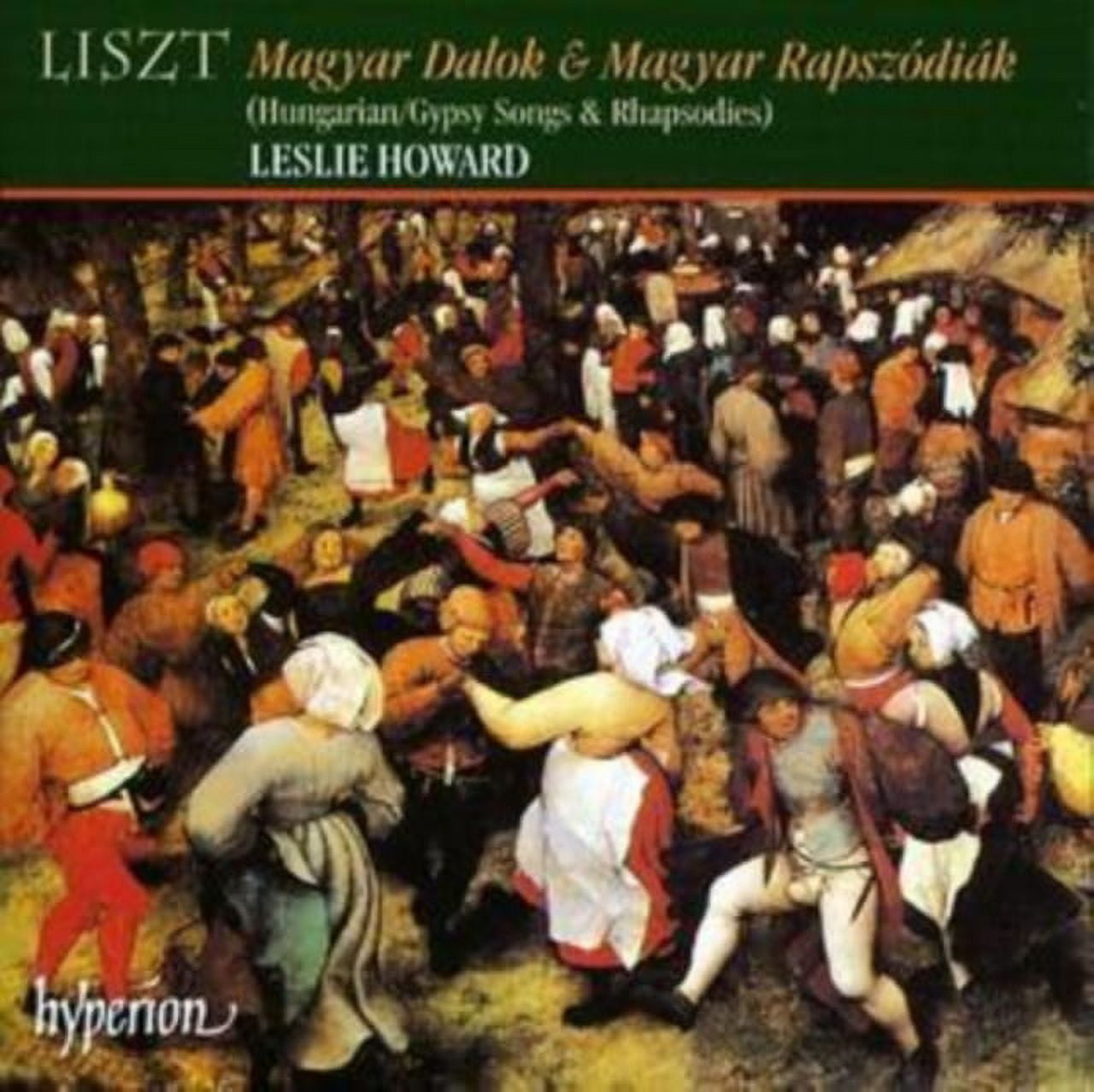 LISZT 'HUNGARIAN / GYPSY SONGS & RHAPSODIES'. (COMPLETE RECORDING OF ...