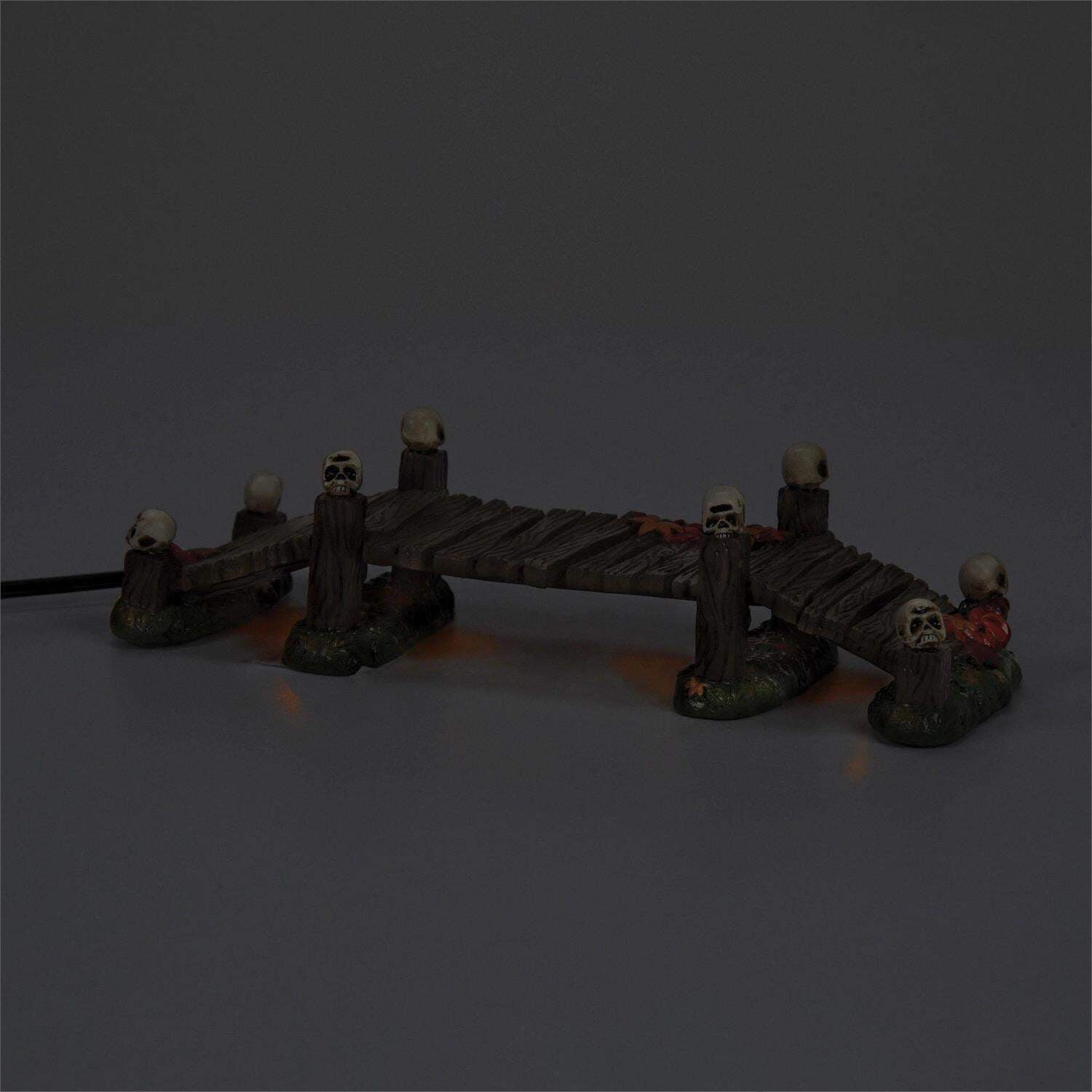 LIT Haunted Boardwalk Bridge - Walmart.com