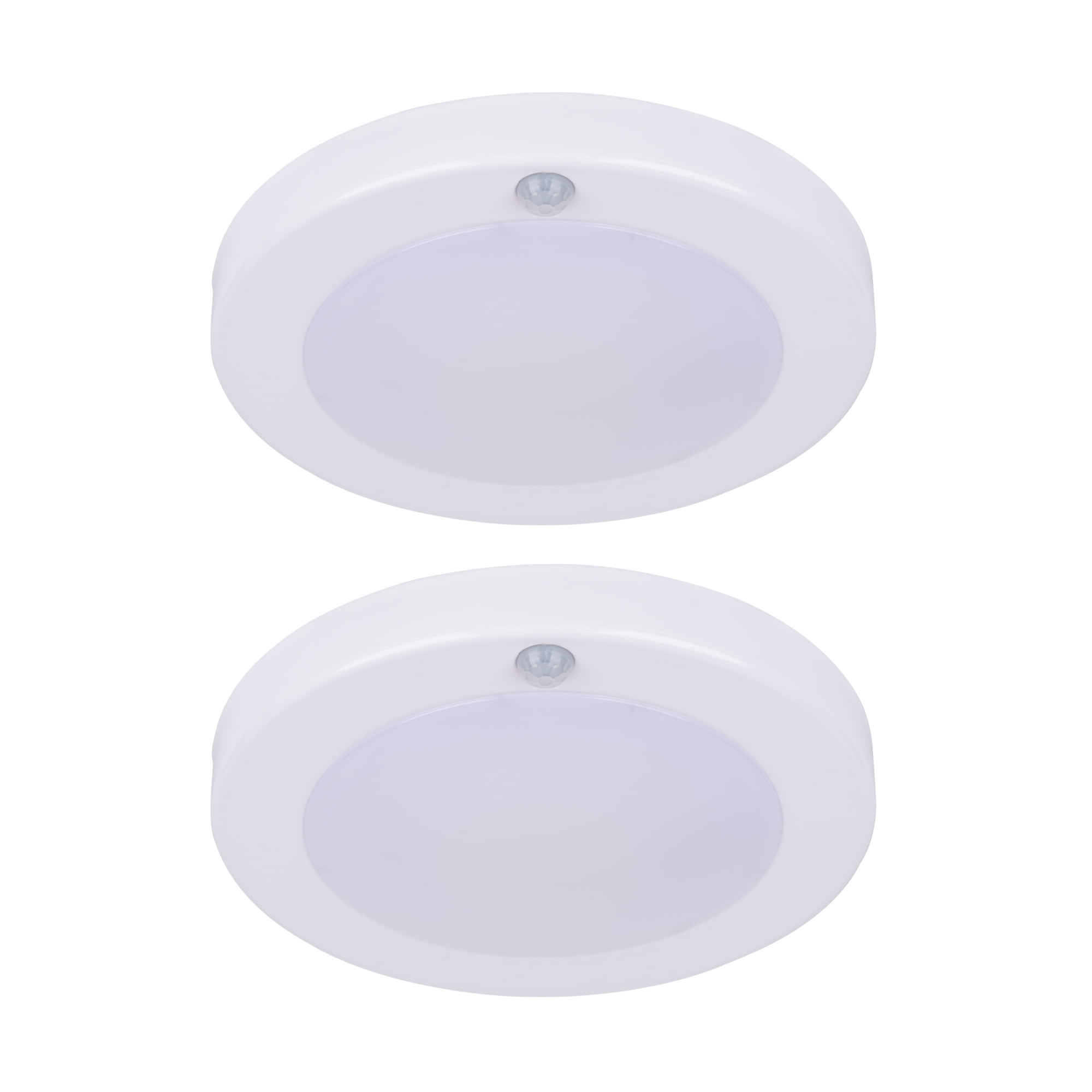 LIT-PaTH LED Motion Sensor Flush Mount Ceiling Lighting Fixture, Closet Light with Motion Sensor ...