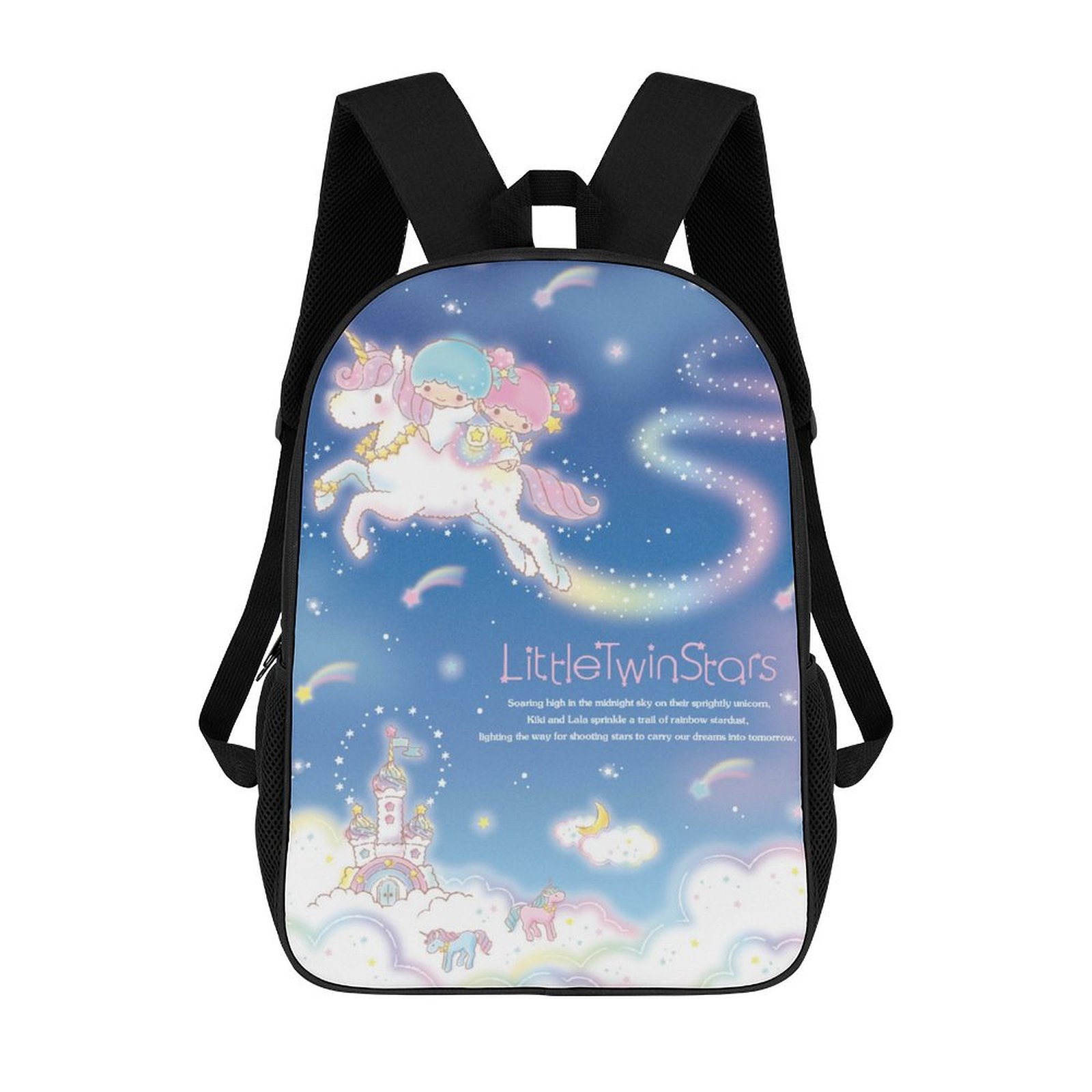 LIT-TLE TWIN STARS Backpack Anime Gift LIT-TLE TWIN STARS Merch ...