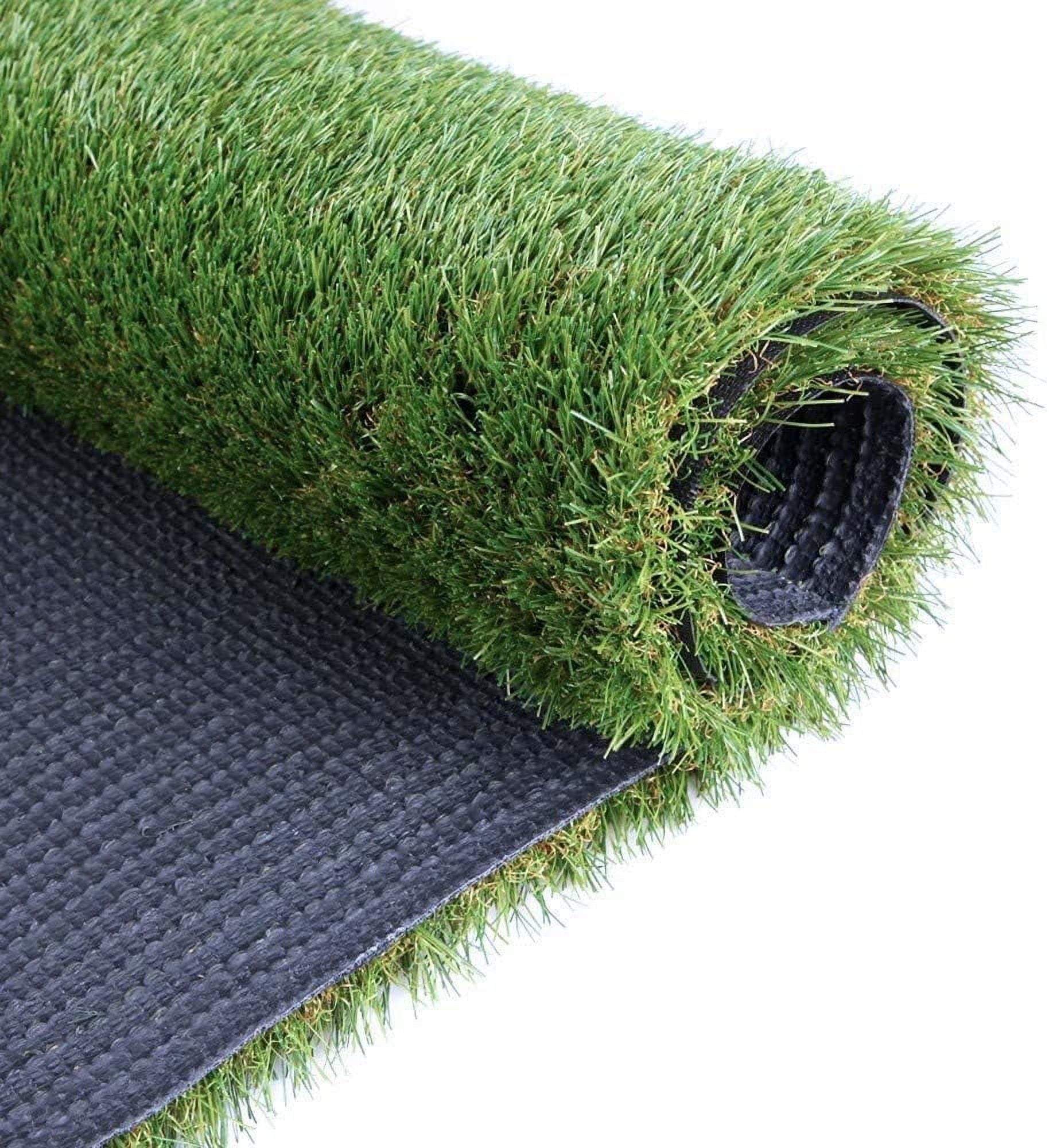 LITA Artificial Grass 9x9(81 Square FT)H 35mm for Backyard, Patio, Deck ...