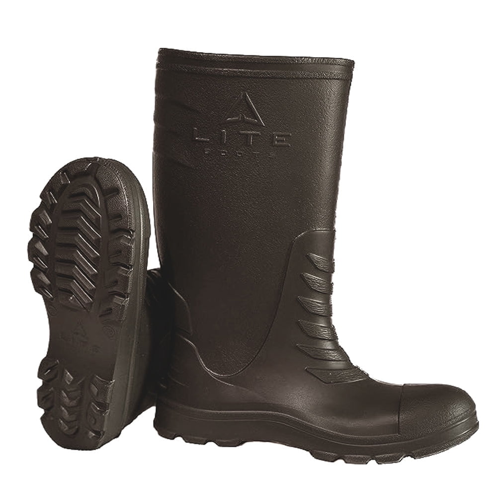 LITE BOOTS Lightweight Waterproof Boots, Men's Knee High All Weather ...