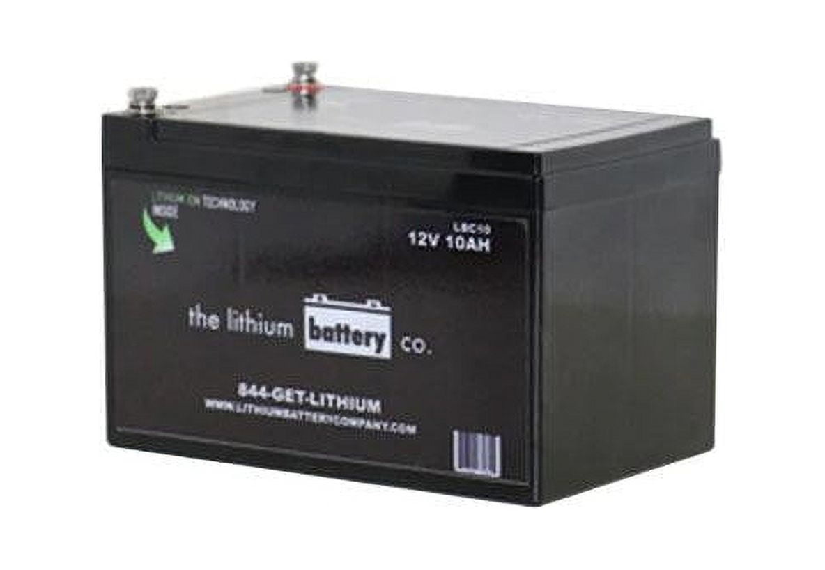 LITHIUM BATTERY 12V 10AH Lithium Ion Battery, 850 CCA, Lightweight ...